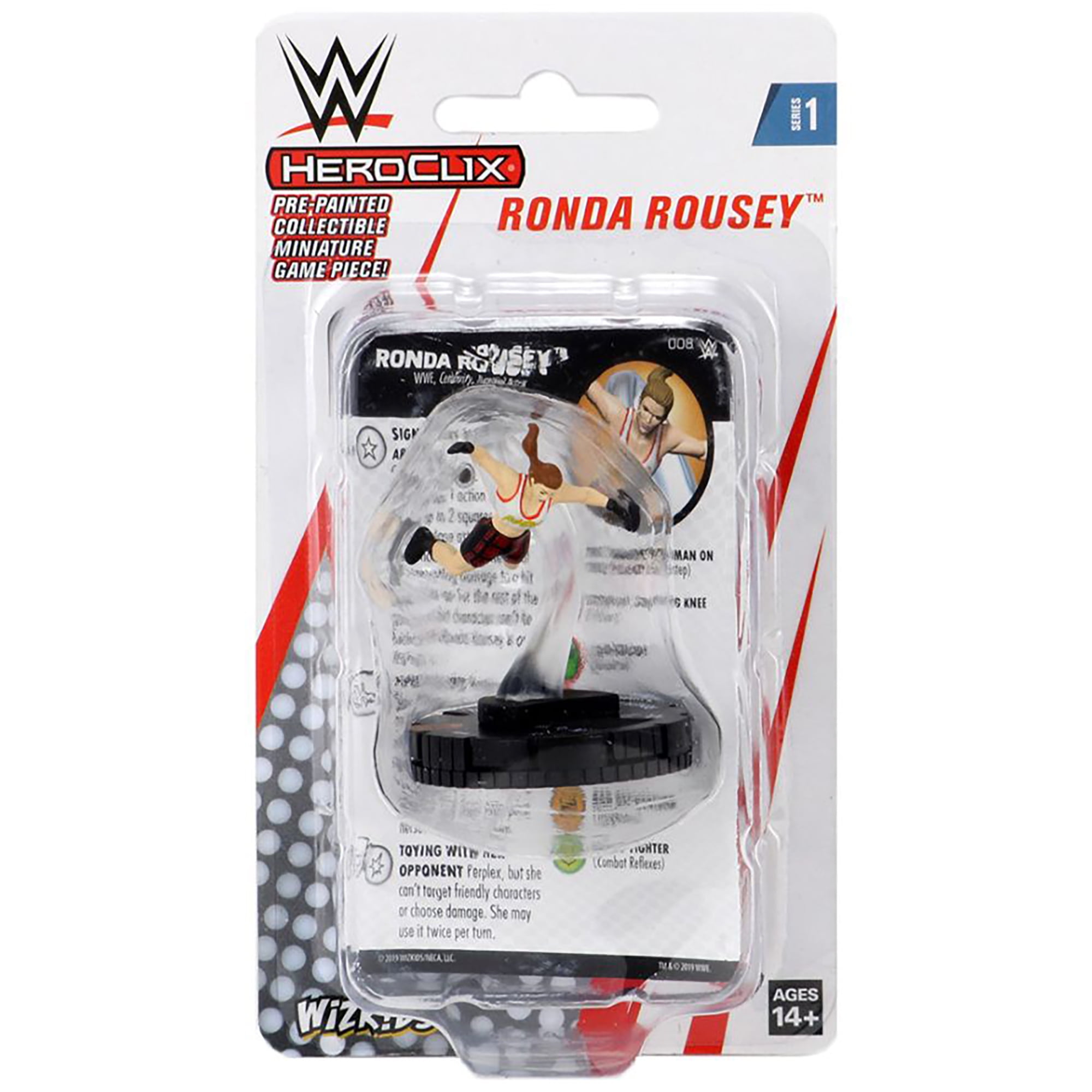 WWE HeroClix: Ronda Rousey Expansion Pack - Miniatures Game, WizKids ...