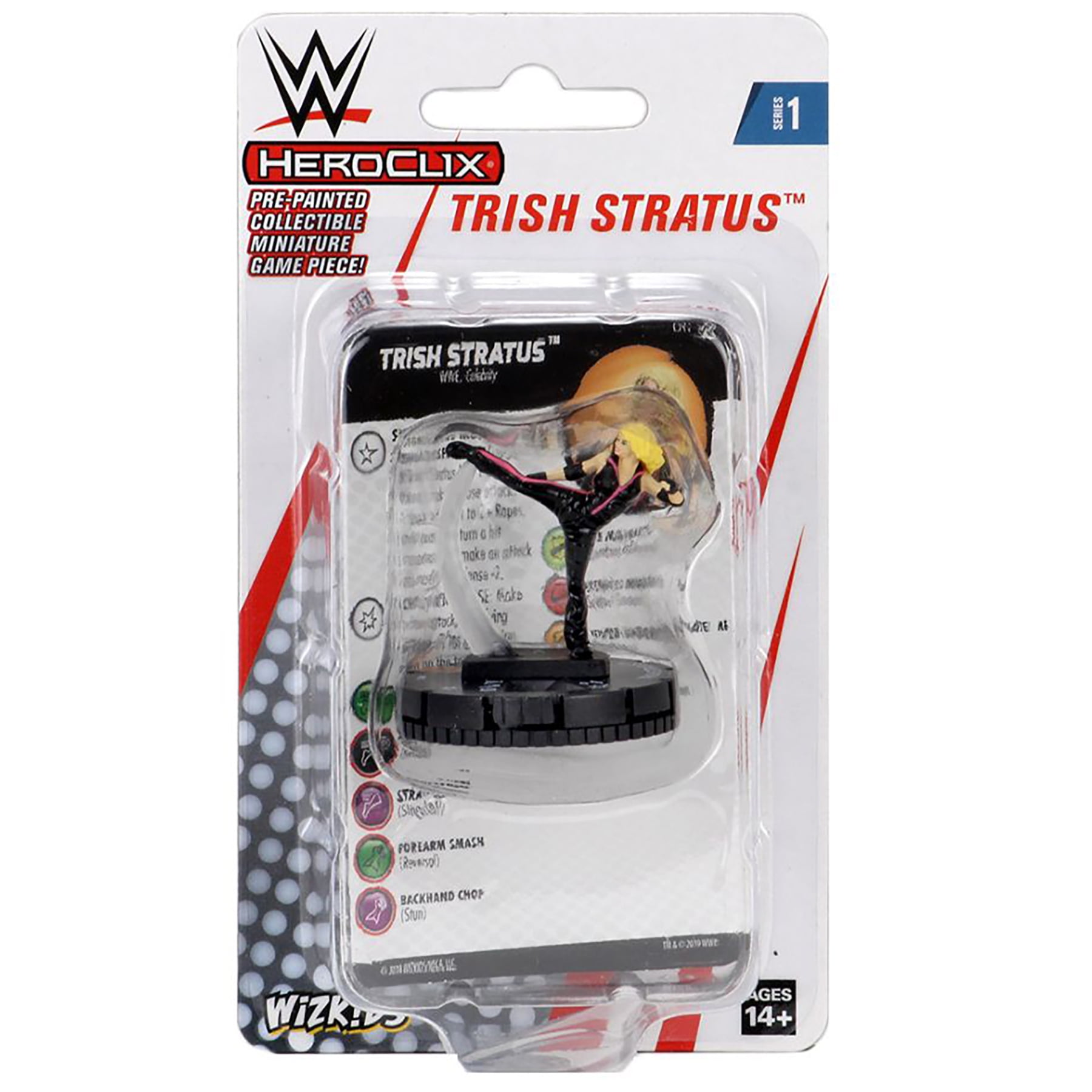 WWE HeroClix: Trish Stratus Expansion Pack - Miniatures Game, WizKids ...