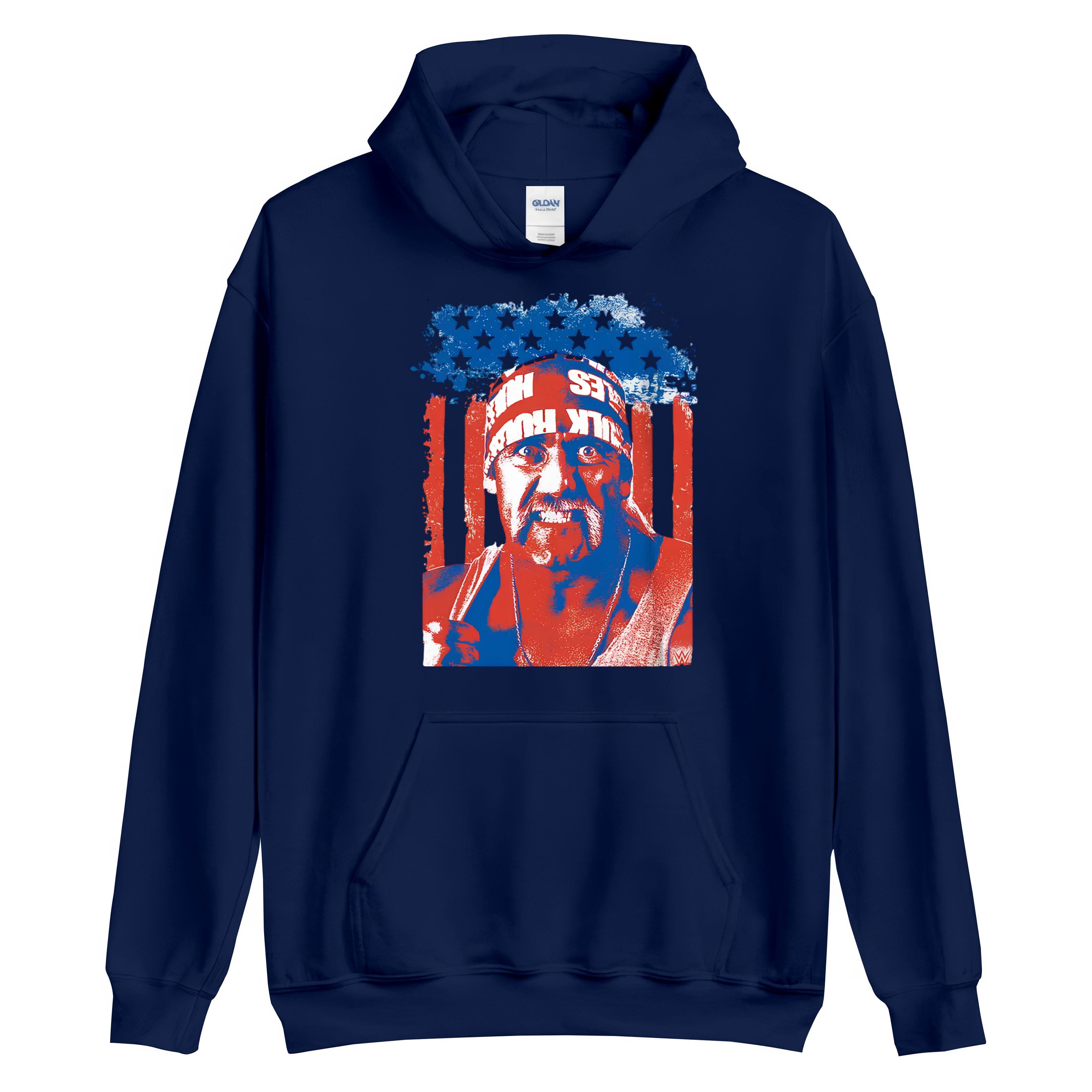 WWE Hulk Hogan Patriotic T-Shirt-TH26125 - Walmart.com