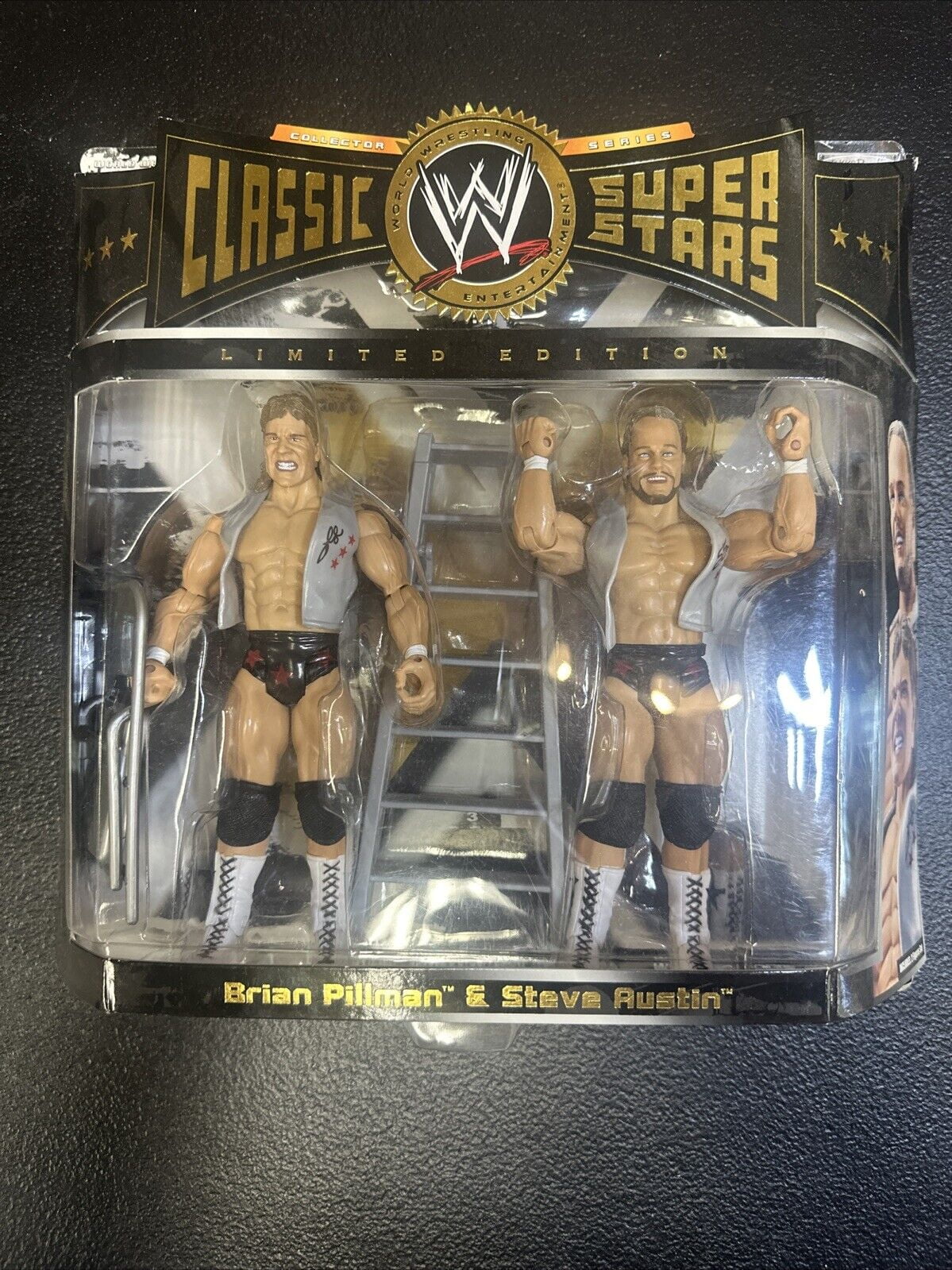 WWE Jakks Classic 2-pack Of Brian Pullman And Steve Austin - Walmart.com
