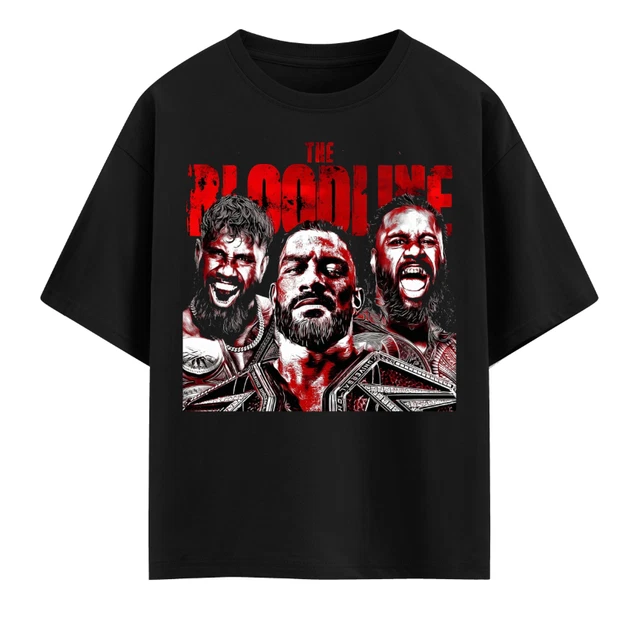 WWE Jey Uso The Bloodline T-Shirt 2025 ,Black Color,Size M - Walmart.com