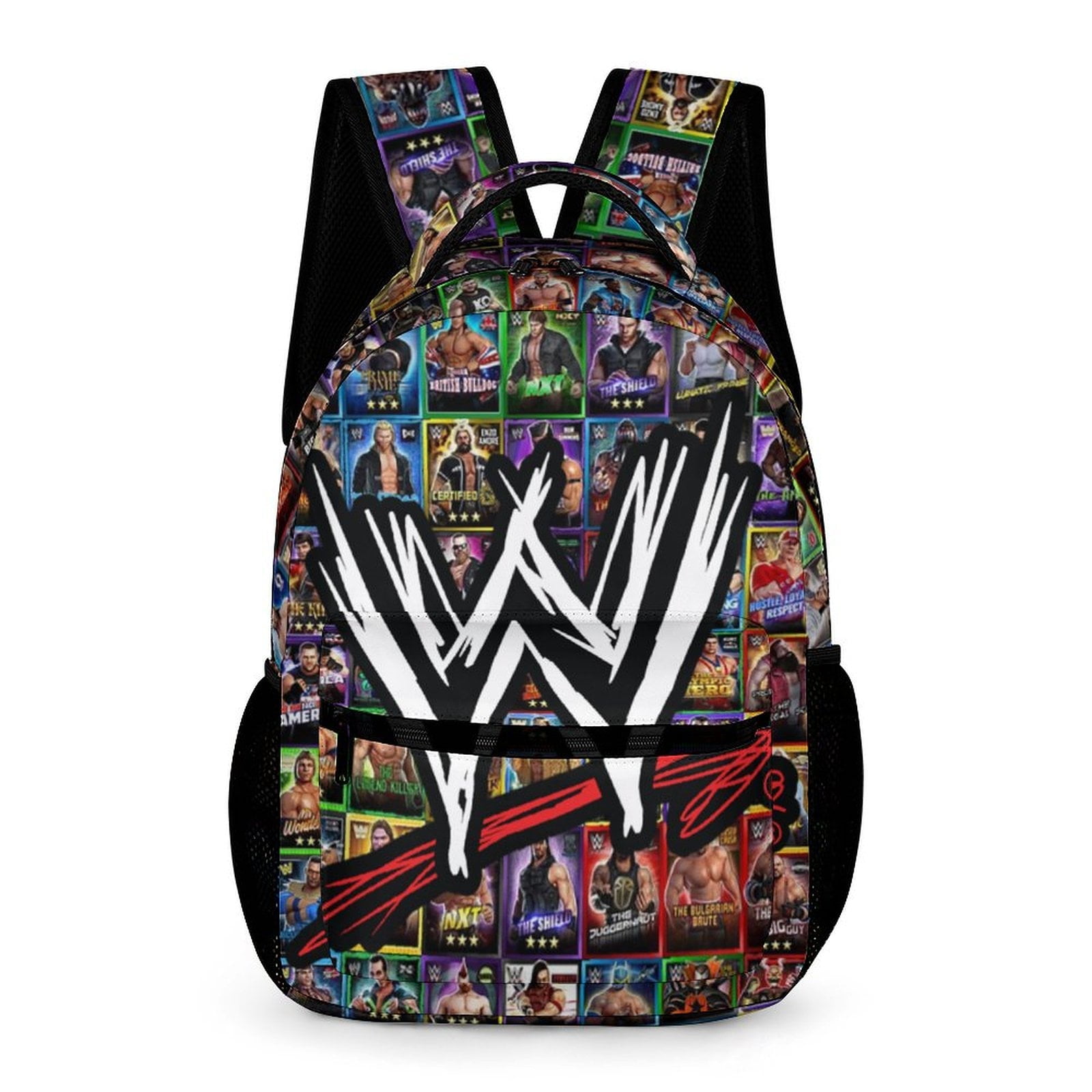 WWE Backpack Bookbag Casual Daypack Travel Backpacks for Work Hiking ...