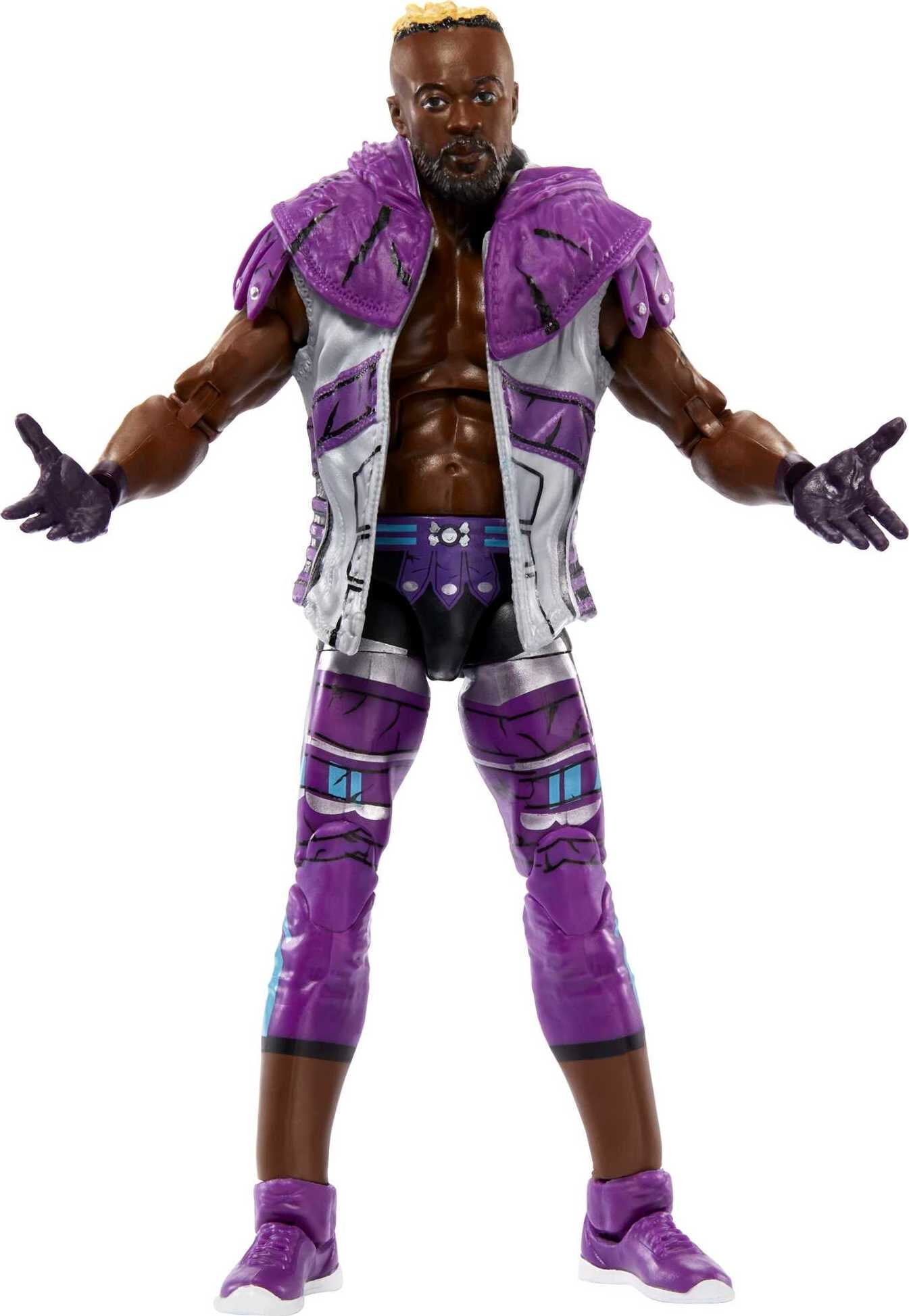 WWE Kofi Kingston Elite Collection Action Figure, 6-inch Posable ...