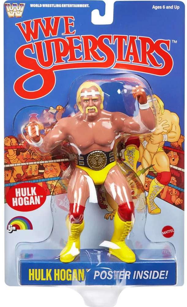 WWE Wrestling Wrestling Superstars Hulk Hogan Action Figure - Walmart.com