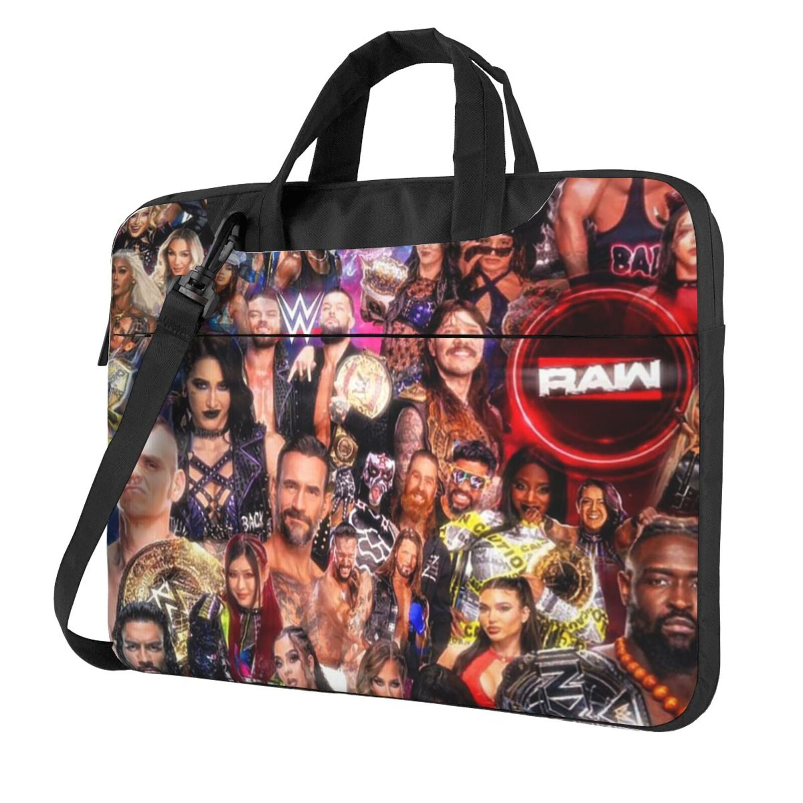 WWE Laptop Bag, 15.6 inch Computer Bag Messenger Shoulder Bag Carrying ...