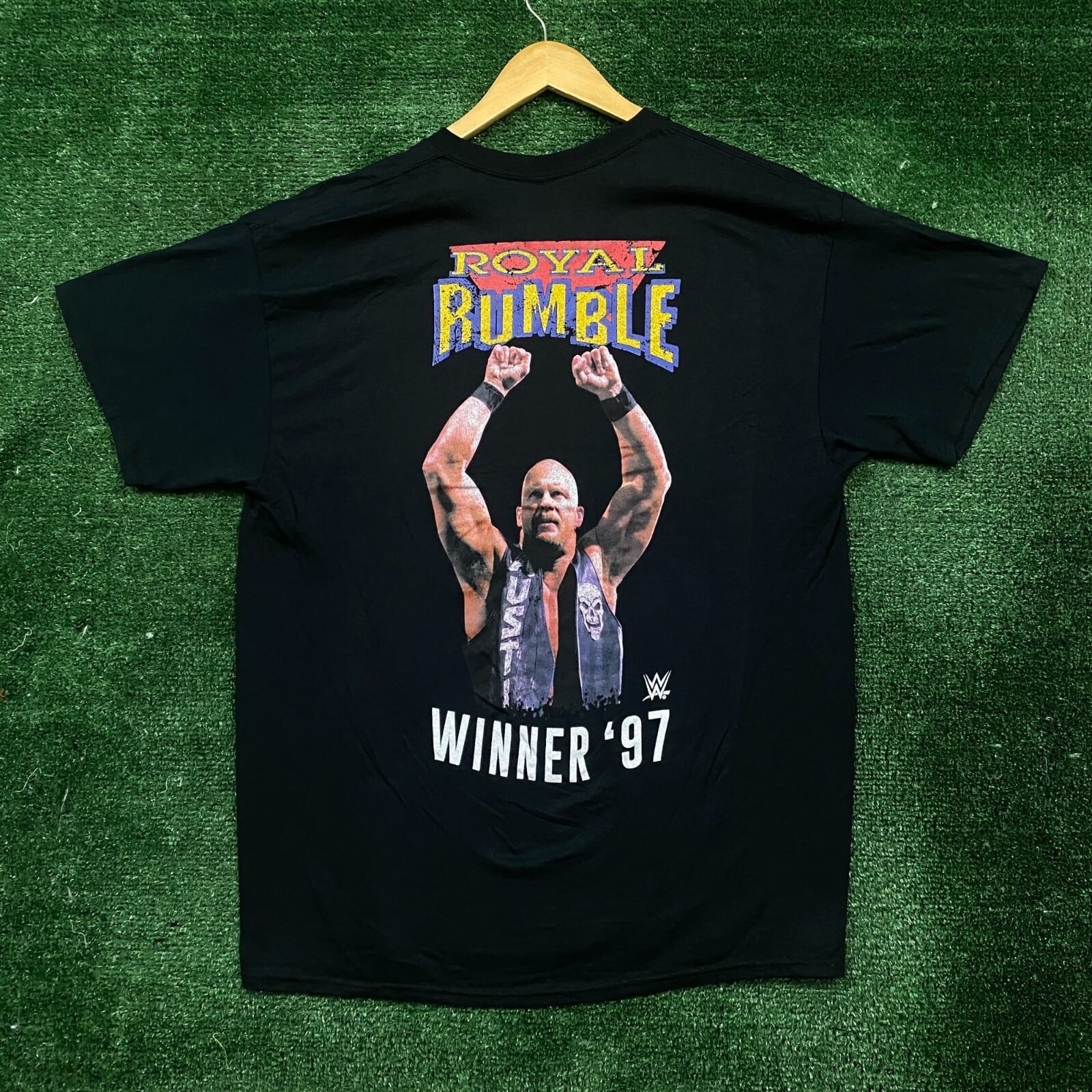 WWE Legends Royal Rumble Winner Stone Cold '97 T-Shirt Size Extra Large ...