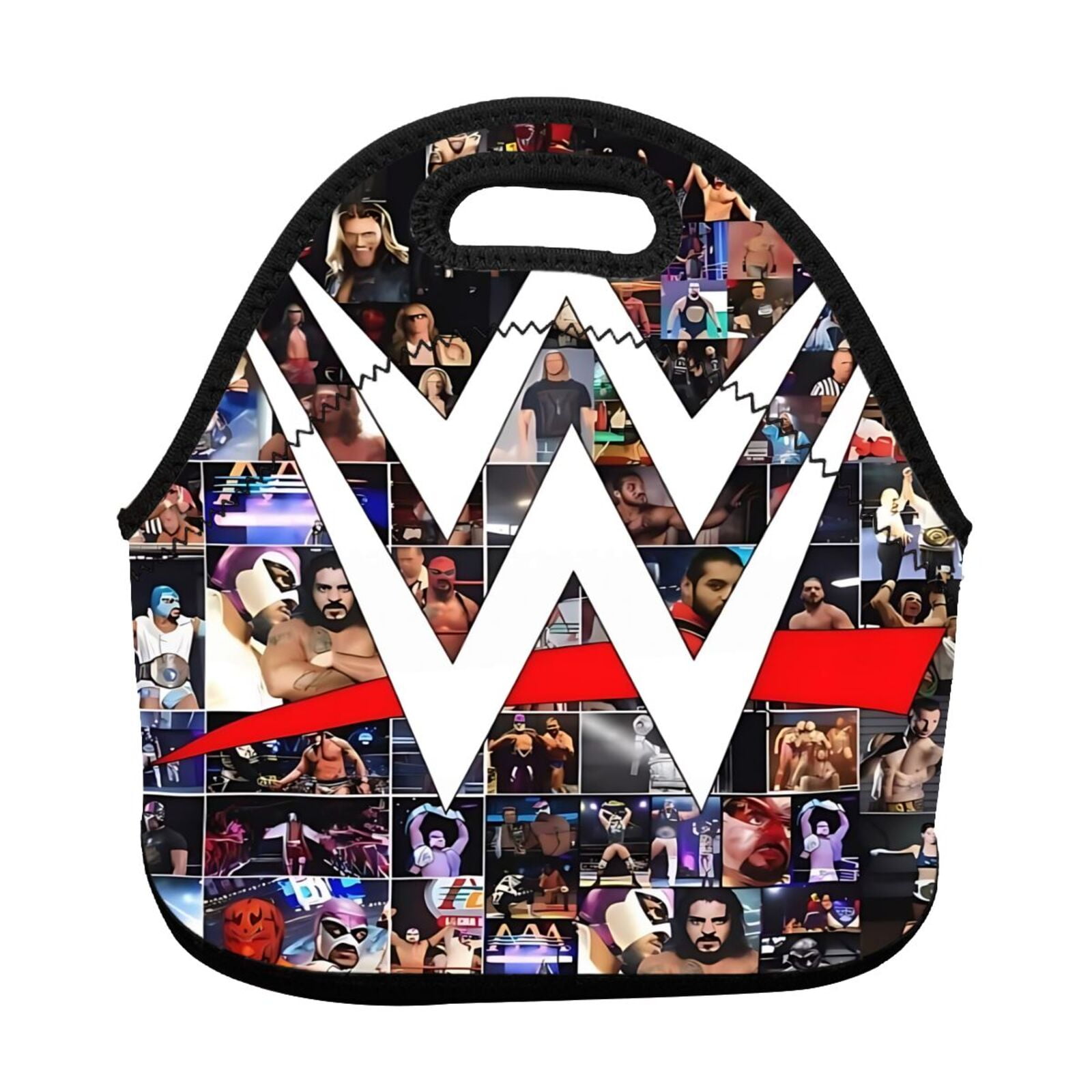 WWE Lunch bag Insulated lunch box Tote Bag Reusable Washable Picnic Bag ...