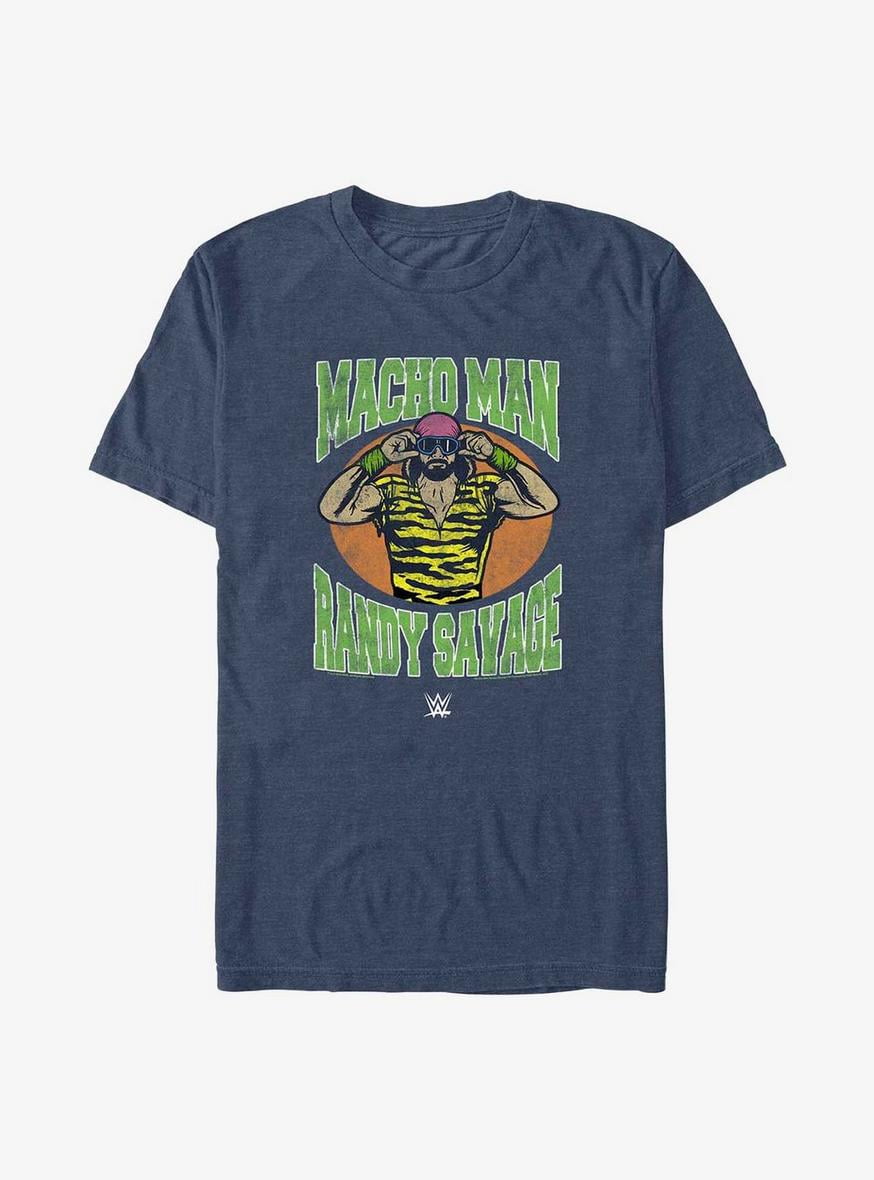 WWE Macho Man Randy Savage Retro Icon T-Shirt, Workout T-shirt, Menswear, WWE Style, Boxing T ...