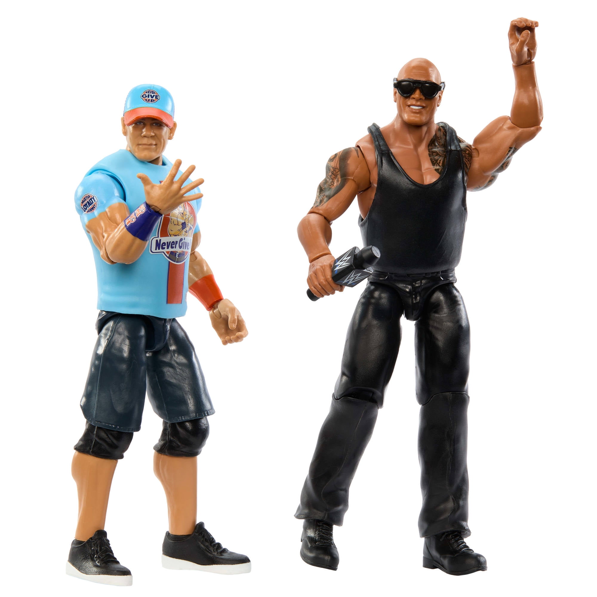WWE Main Event Championship Showdown 2-Pack The Rock vs John Cena ...