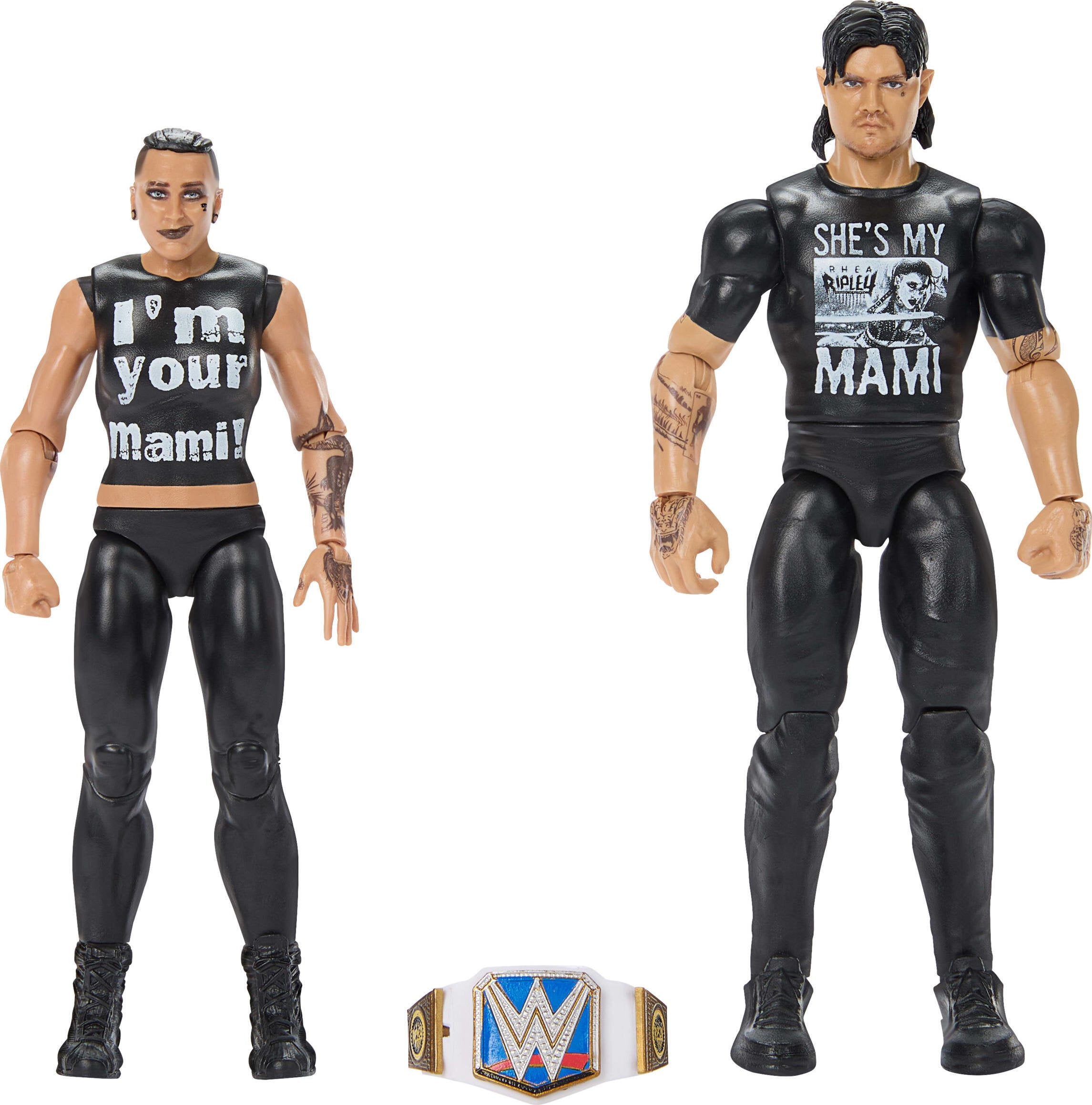 WWE Main Event Showdown 'Dirty' Dominik Mysterio & Rhea Ripley 2-Pack ...