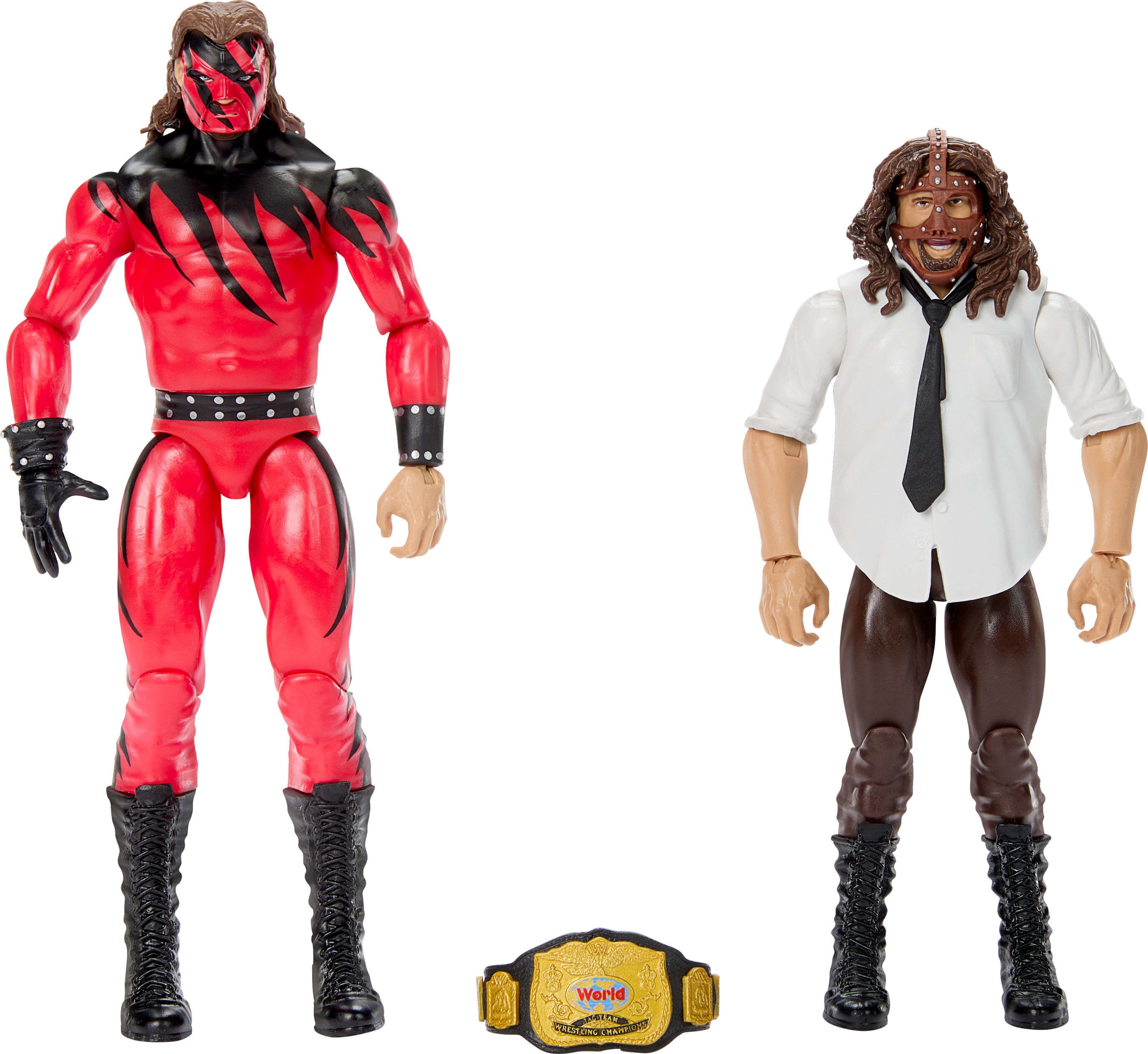 WWE Main Event Showdown Mankind & Kane 2-Pack - Walmart.com