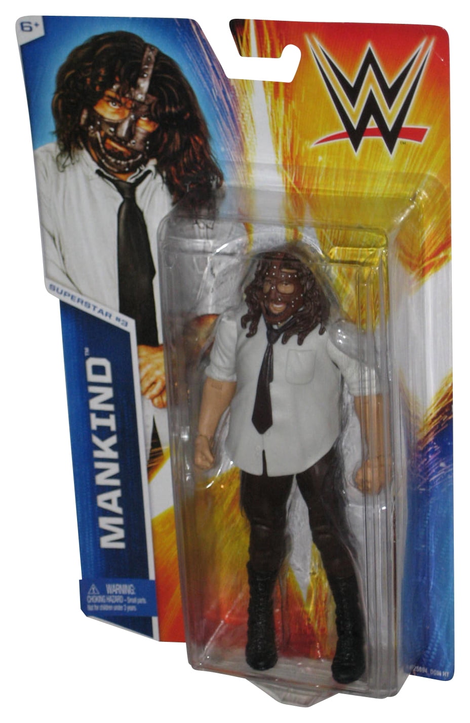 WWE Mankind (2014) Mattel Superstar #3 Series 45 Action Figure - Walmart.com