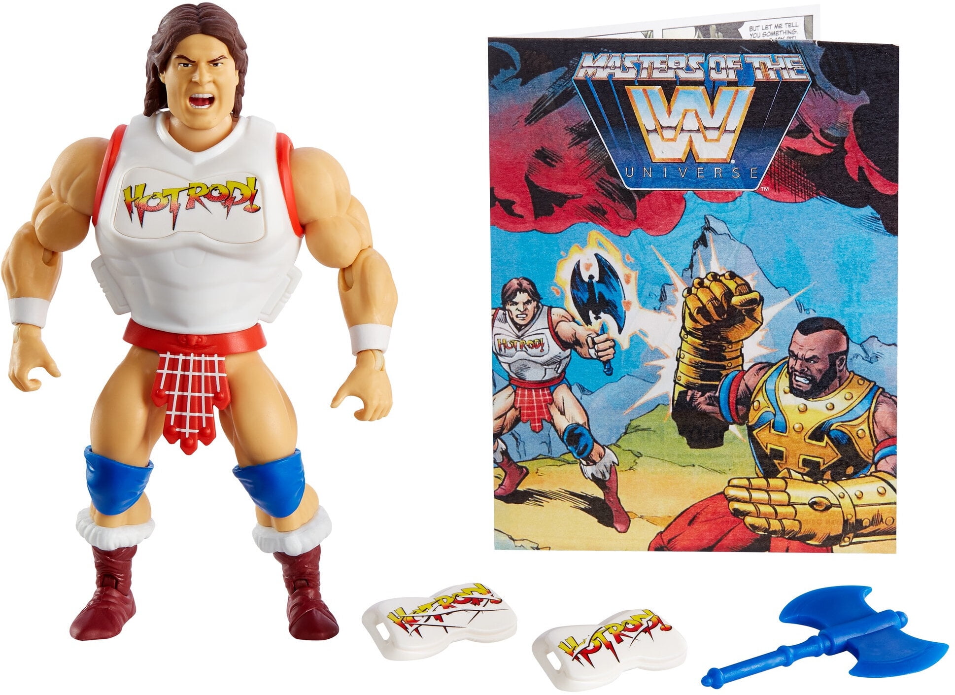 WWE Masters Of The WWE Universe "Rowdy" Roddy Piper Action Figure ...