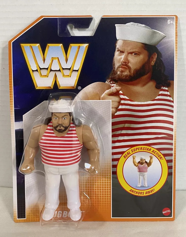 WWE Mattel Tugboat Figure WWF NEW Fred Ottman Typhoon Shock Master retro - Walmart.com