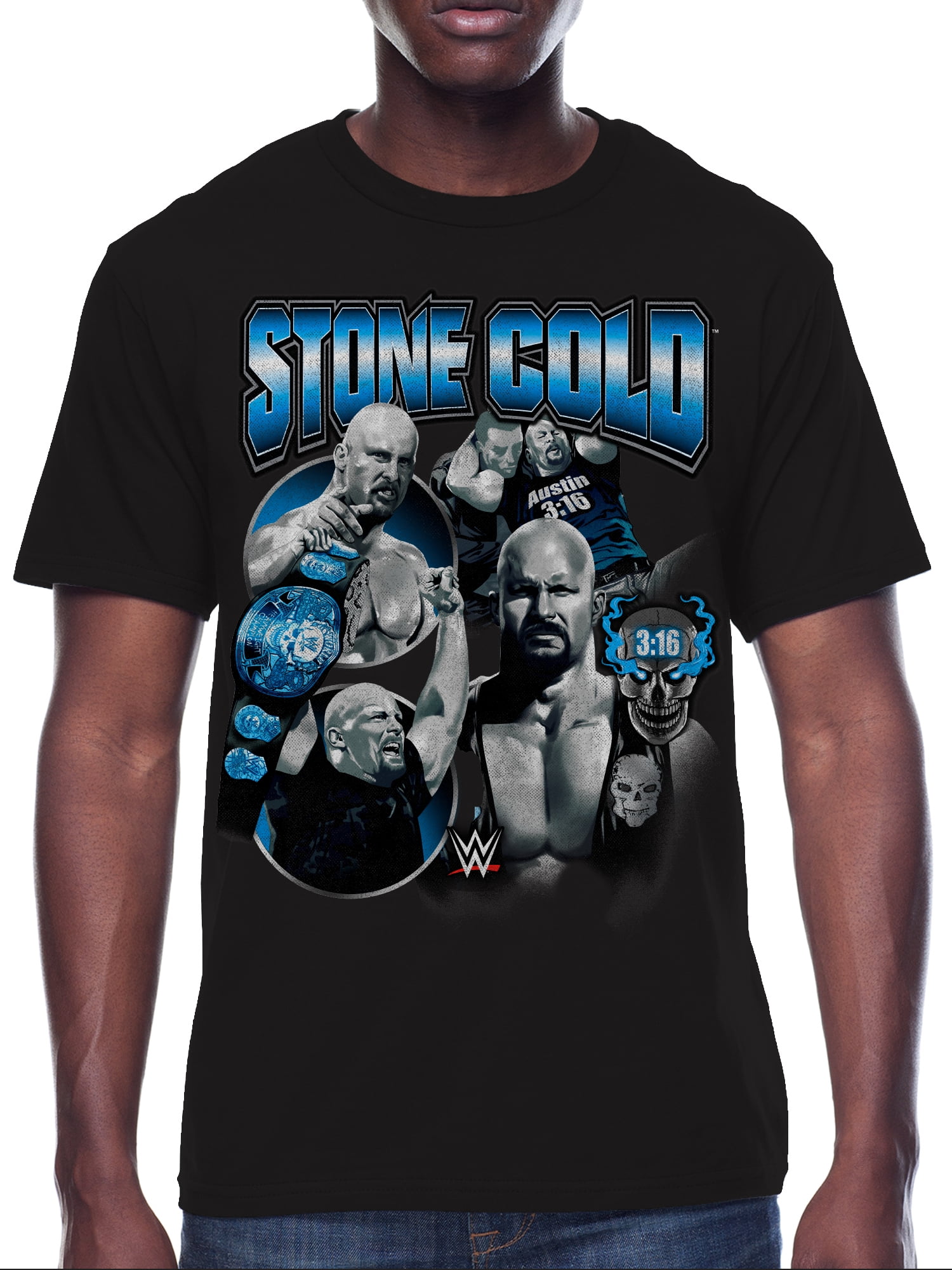 WWE, Mens Apparel Graphic T-Shirt, Sizes, One Cold Dude S-3XL (Men's ...