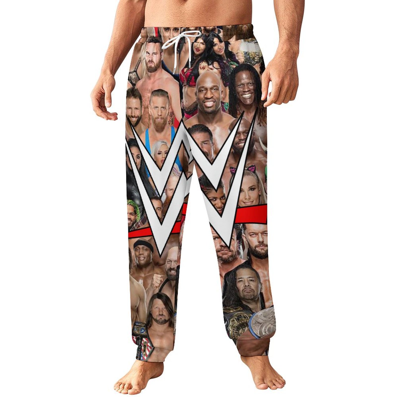 WWE Mens Womens Joggers Sweatpants 3D Print Pants Novelty Graphic ...