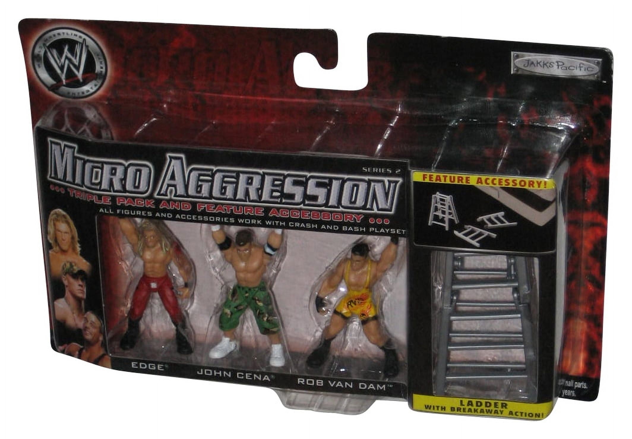 WWE Micro Aggression (2006) Figure Set 3-Pack - (Edge / John Cena & Rob ...