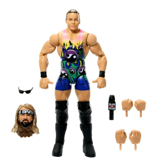 WWE Monday Night War Elite Collection Rob Van Dam Action Figure with ...