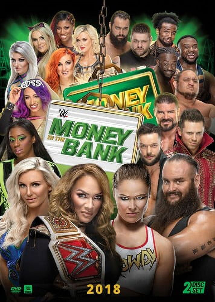 WWE Championship Wrestling Movie: Money In The Bank 2018 DVD - Walmart.com
