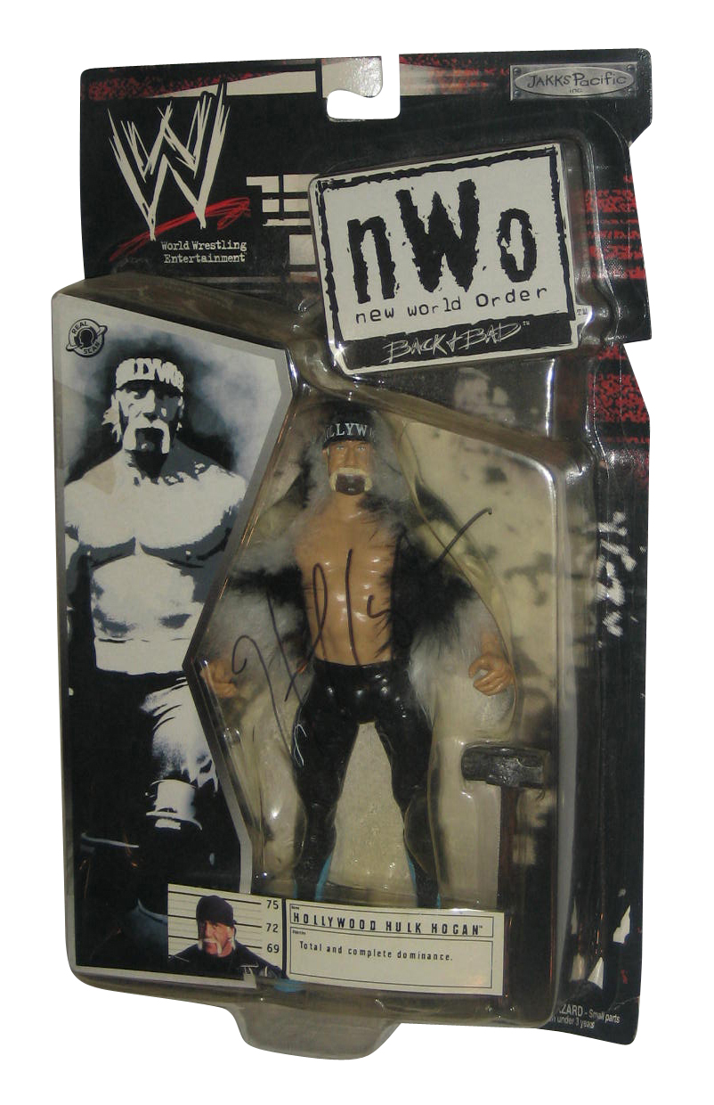 WWE NOW Back Bad Hollywood Hulk Hogan Jakks WWF Pacific Figure ...