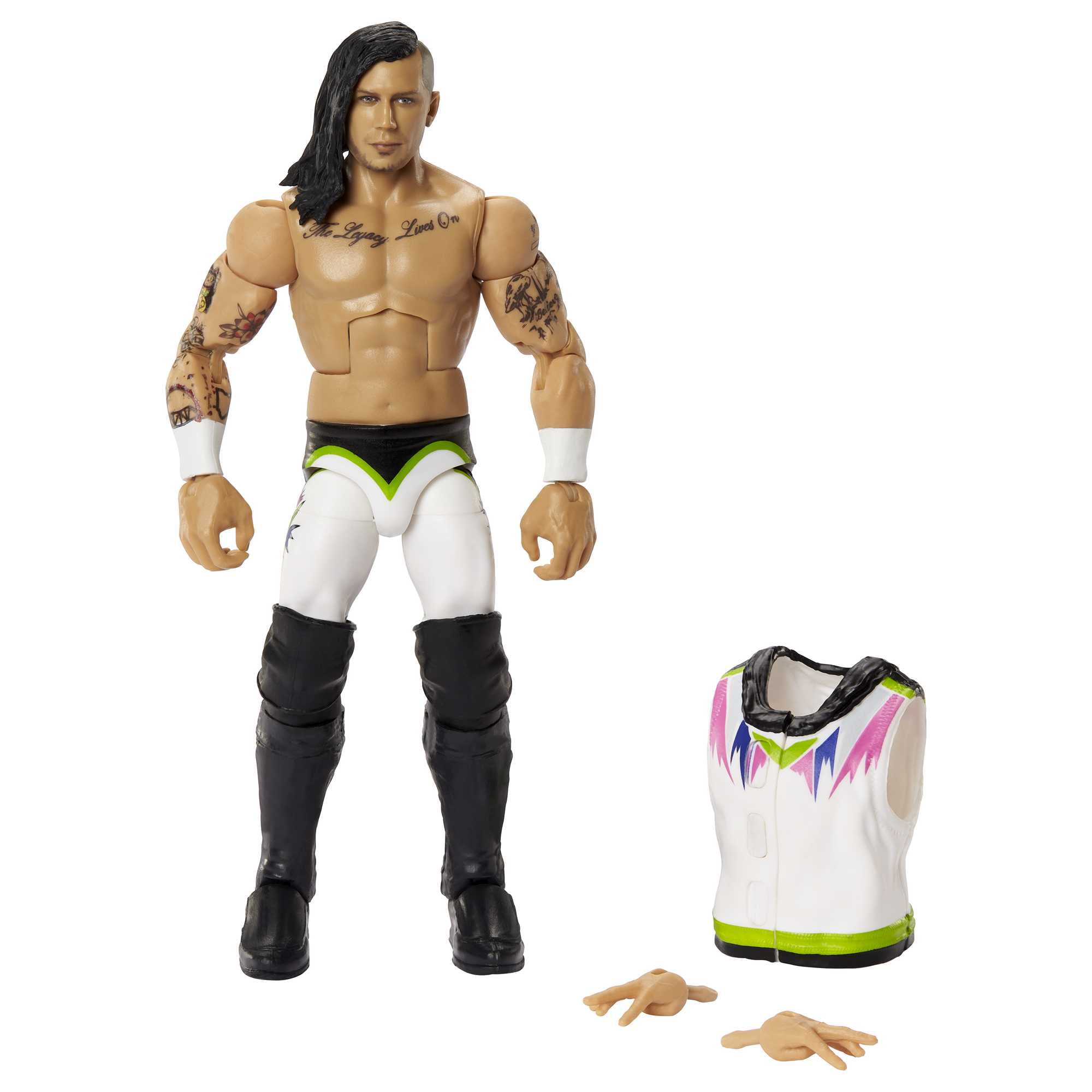 WWE Nash Carter Elite Collection 6-inch Action Figure, Posable and ...