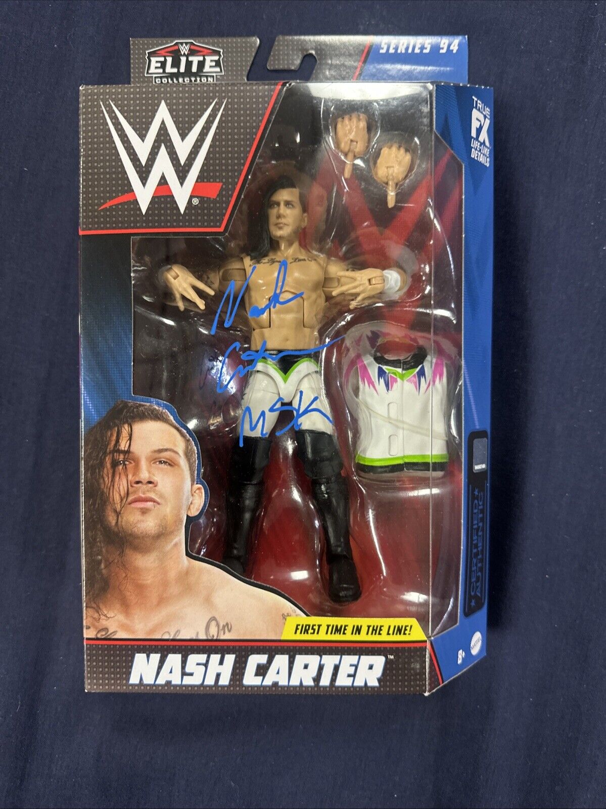 WWE Nash Carter signature Elite Figure Series 94 - Walmart.com