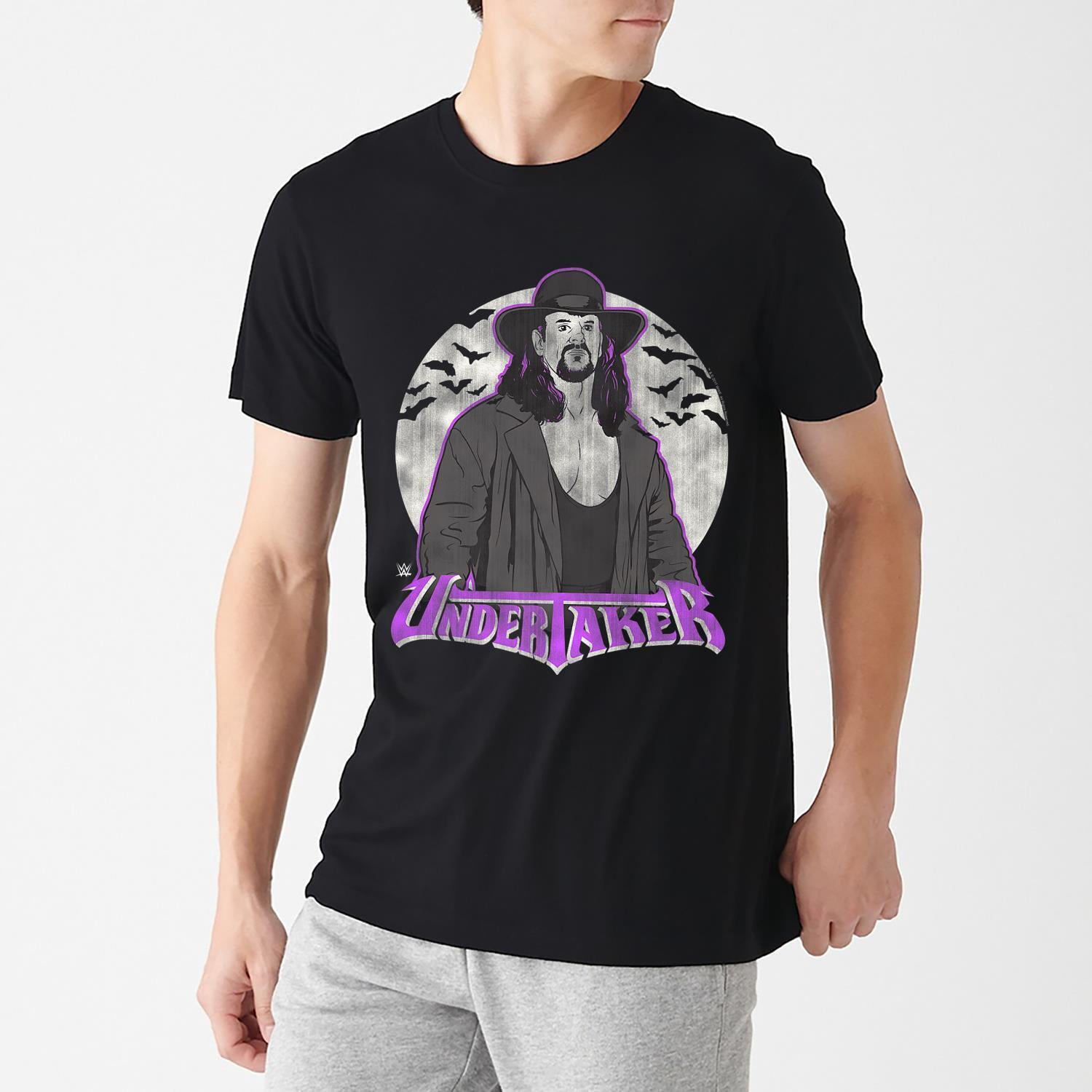 WWE Retro Undertaker Illustration T Shirt - Walmart.com