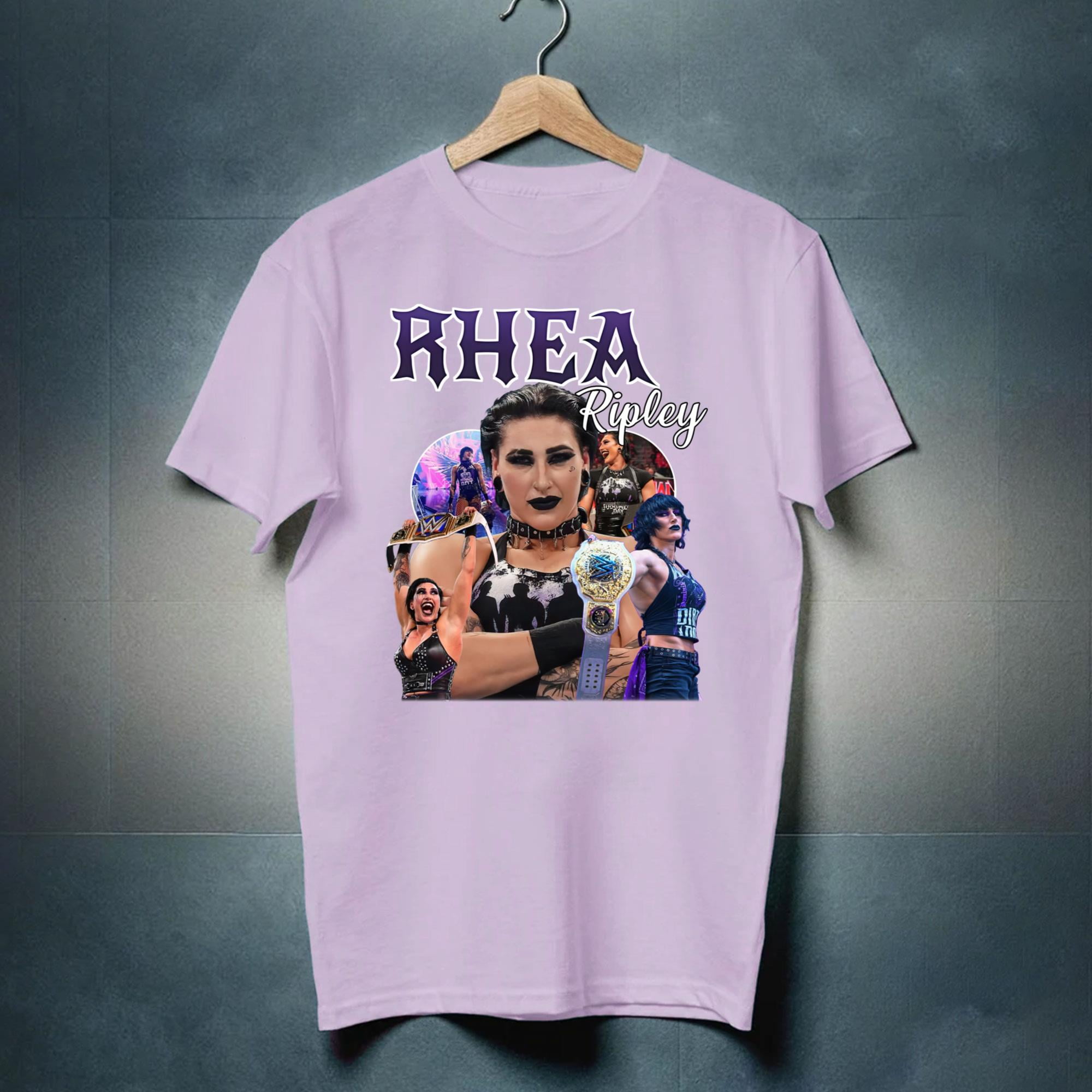 WWE Rhea Ripley 90s Vintage T-Shirt-TH49257 - Walmart.com