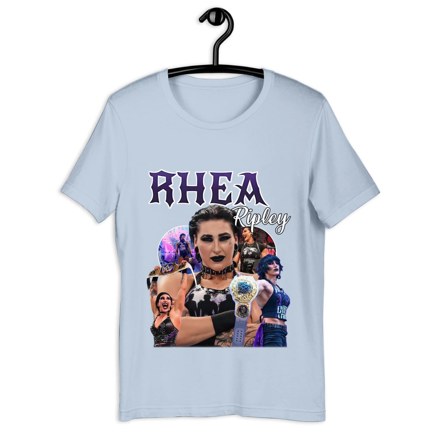 WWE Rhea Ripley 90s Vintage T-Shirt - Walmart.com