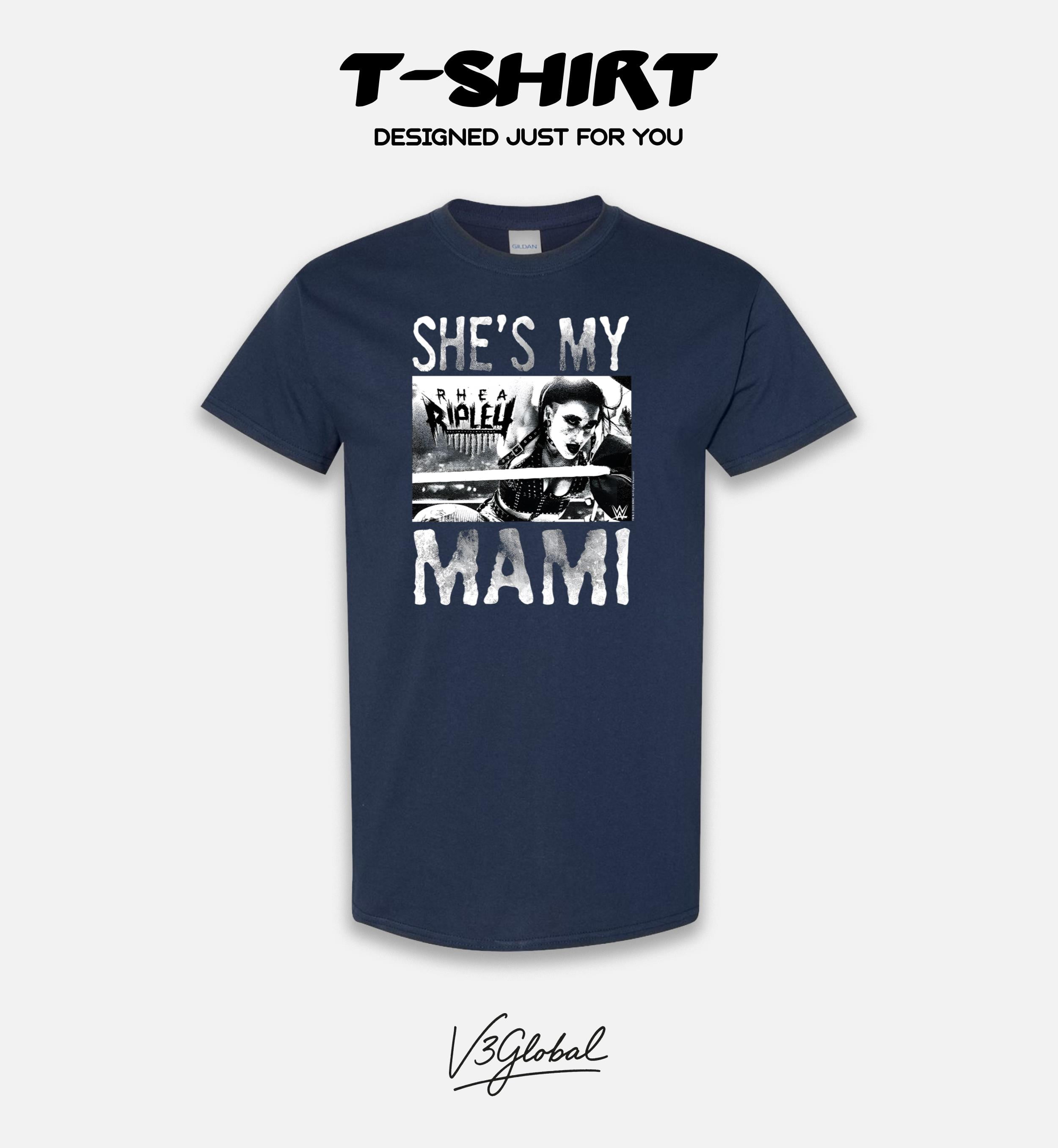 WWE Rhea Ripley She's My Mami Judgment Day Mami Australian Star T-Shirt ...