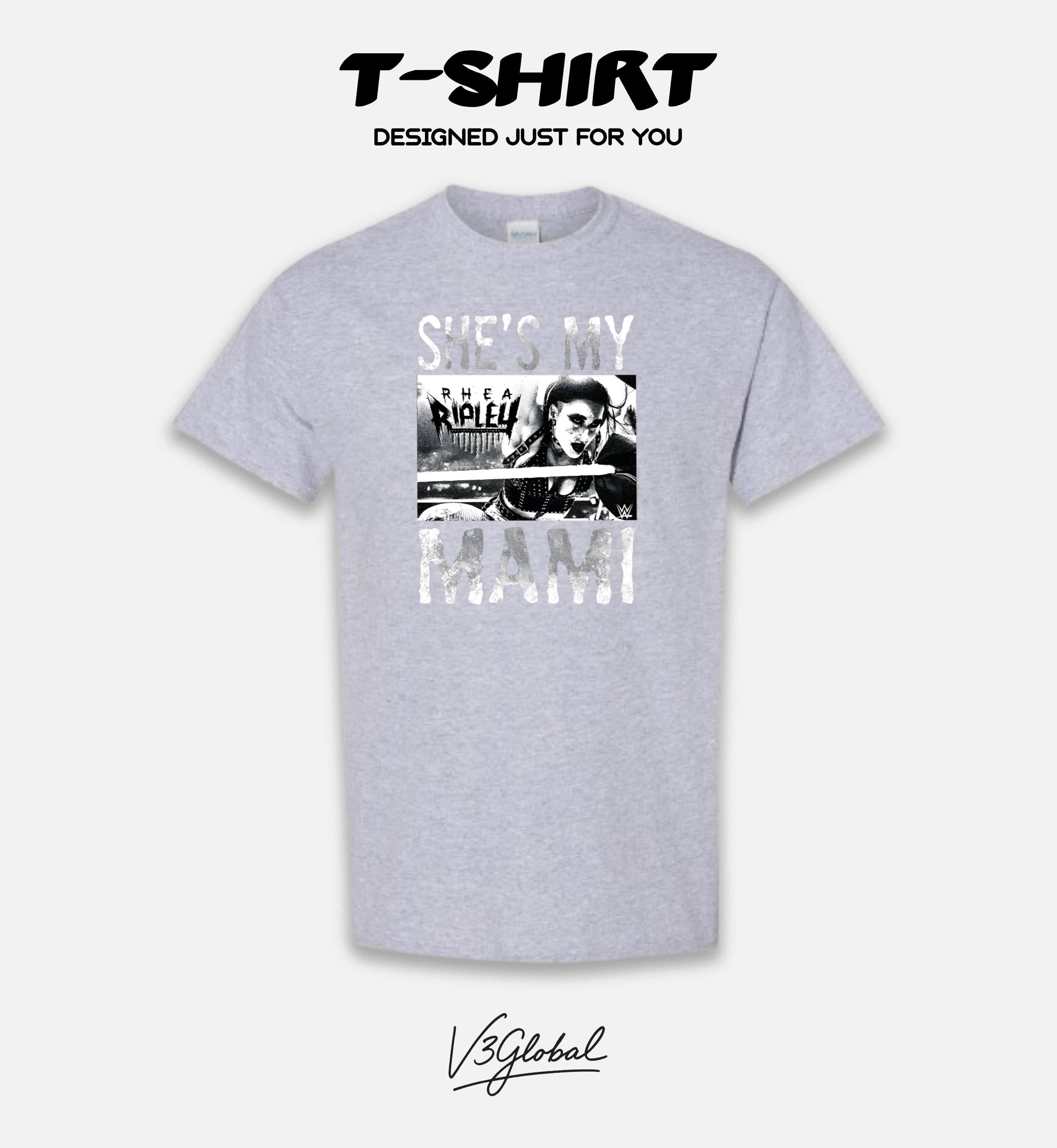 WWE Rhea Ripley She's My Mami Judgment Day Mami Australian Star T-Shirt ...