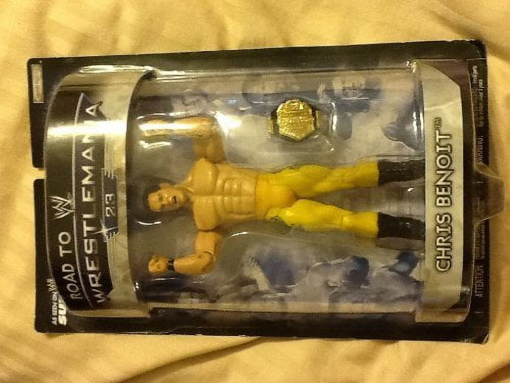 WWE Road to Wrestlemania 23 Chris Benoit Action Figure 2007 Jakks ...