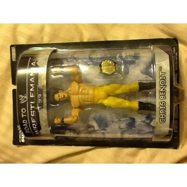 WWE Road to Wrestlemania 23 Chris Benoit Action Figure 2007 Jakks ...