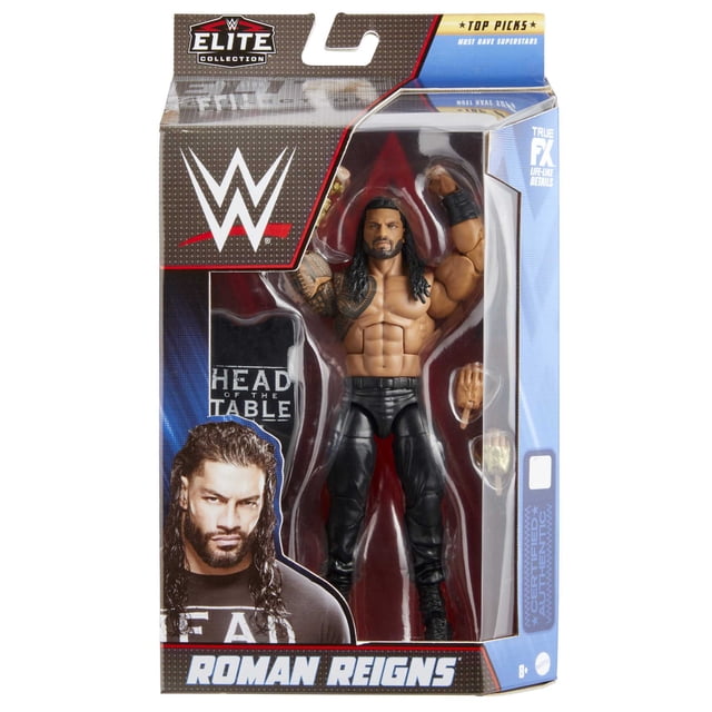 WWE Roman Reigns Top Picks Elite Collection Action Figure - Walmart.com