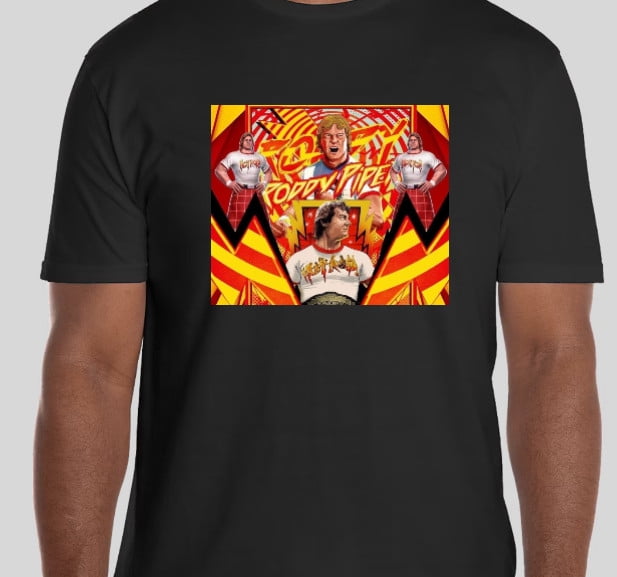 WWE Rowdy Roddy Piper Shirt T shirt - Walmart.com