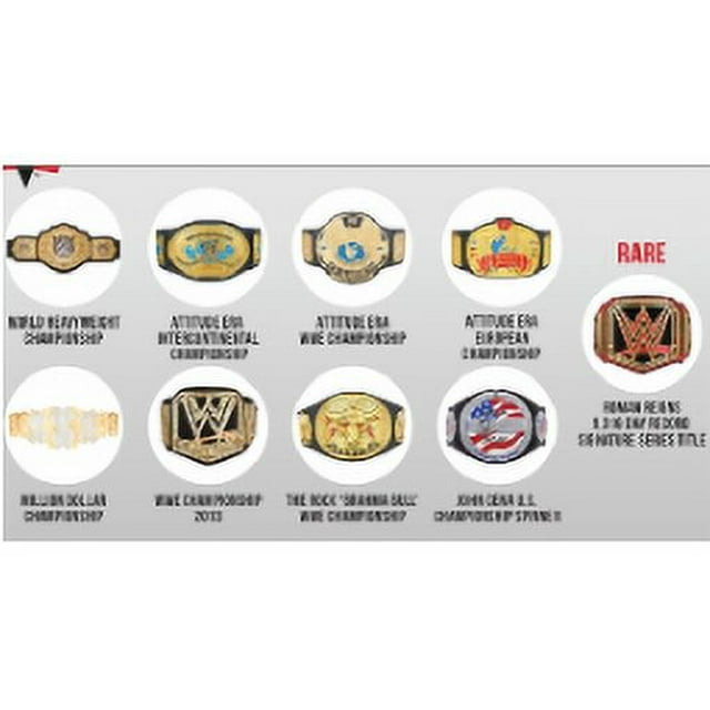 WWE Championship Title Slap Bands - Series 2 Blind Bag, Children Ages 3 ...