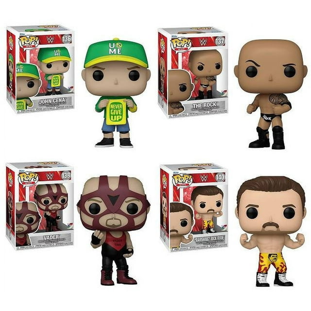 WWE Series 20 Funko Pop! Complete Set (4) - Walmart.com