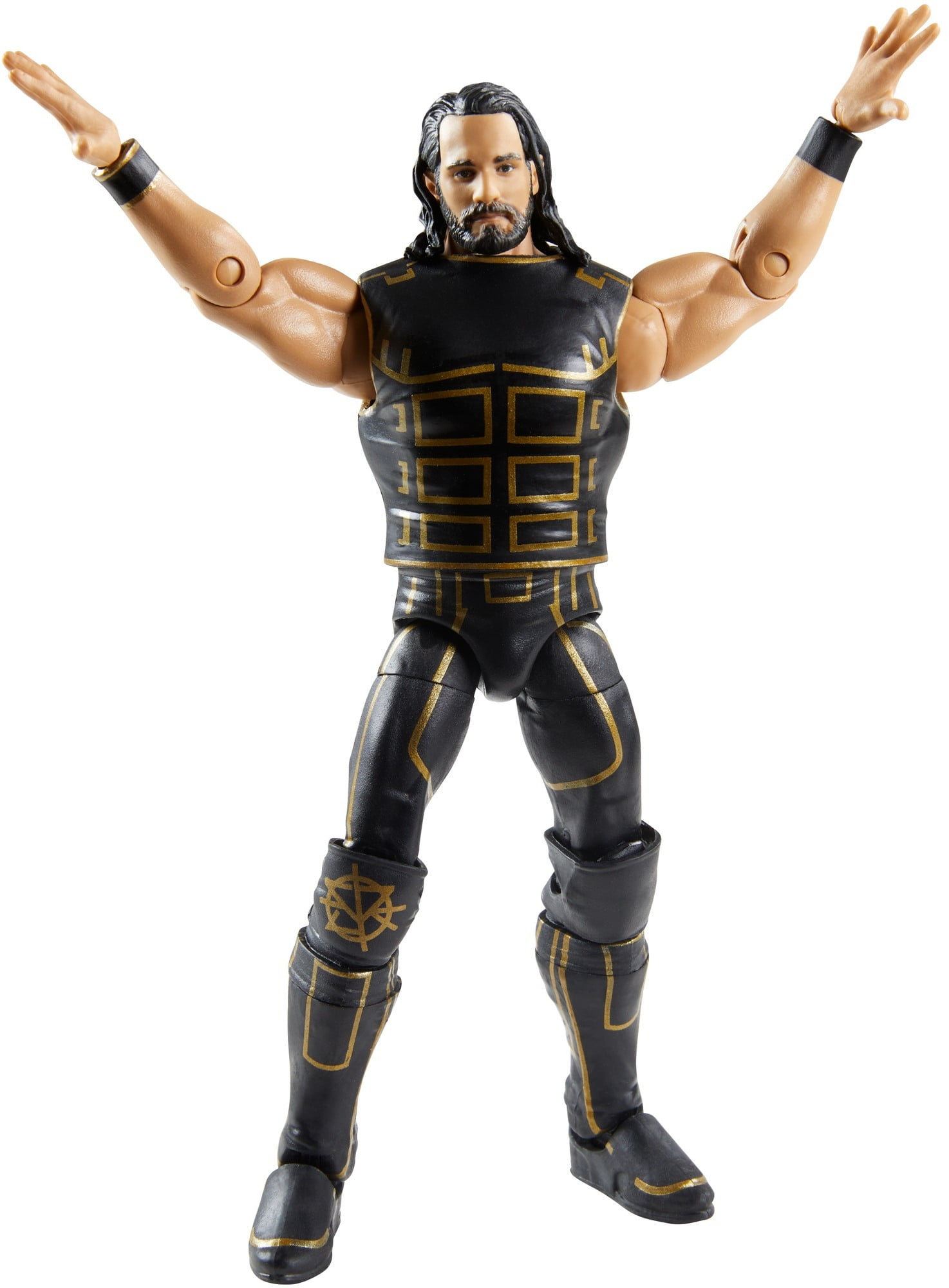 WWE Seth Rollins Fan TakeOver Elite Action Figure, 6-inch, TrueFX ...