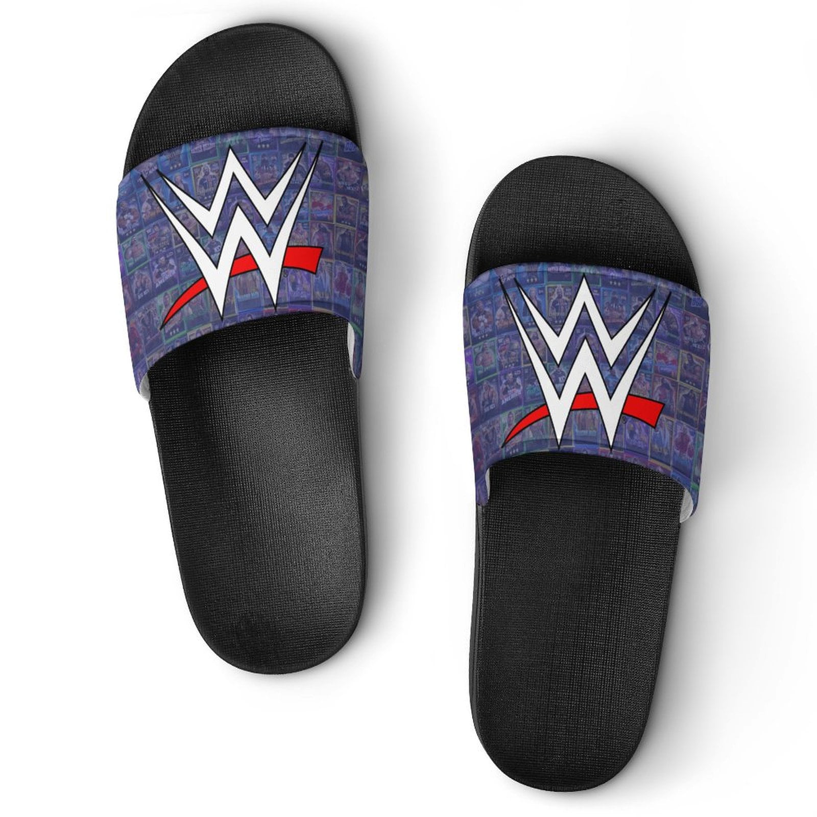 WWE Slides & Slippers for Women & Men Summer Non Slip Shower Sandals Beach Shoes for Home Garden ...