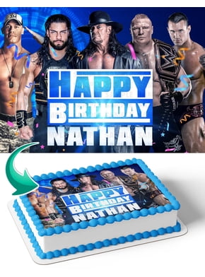 WWE Decorative Baking in WWE Party Supplies - Walmart.com