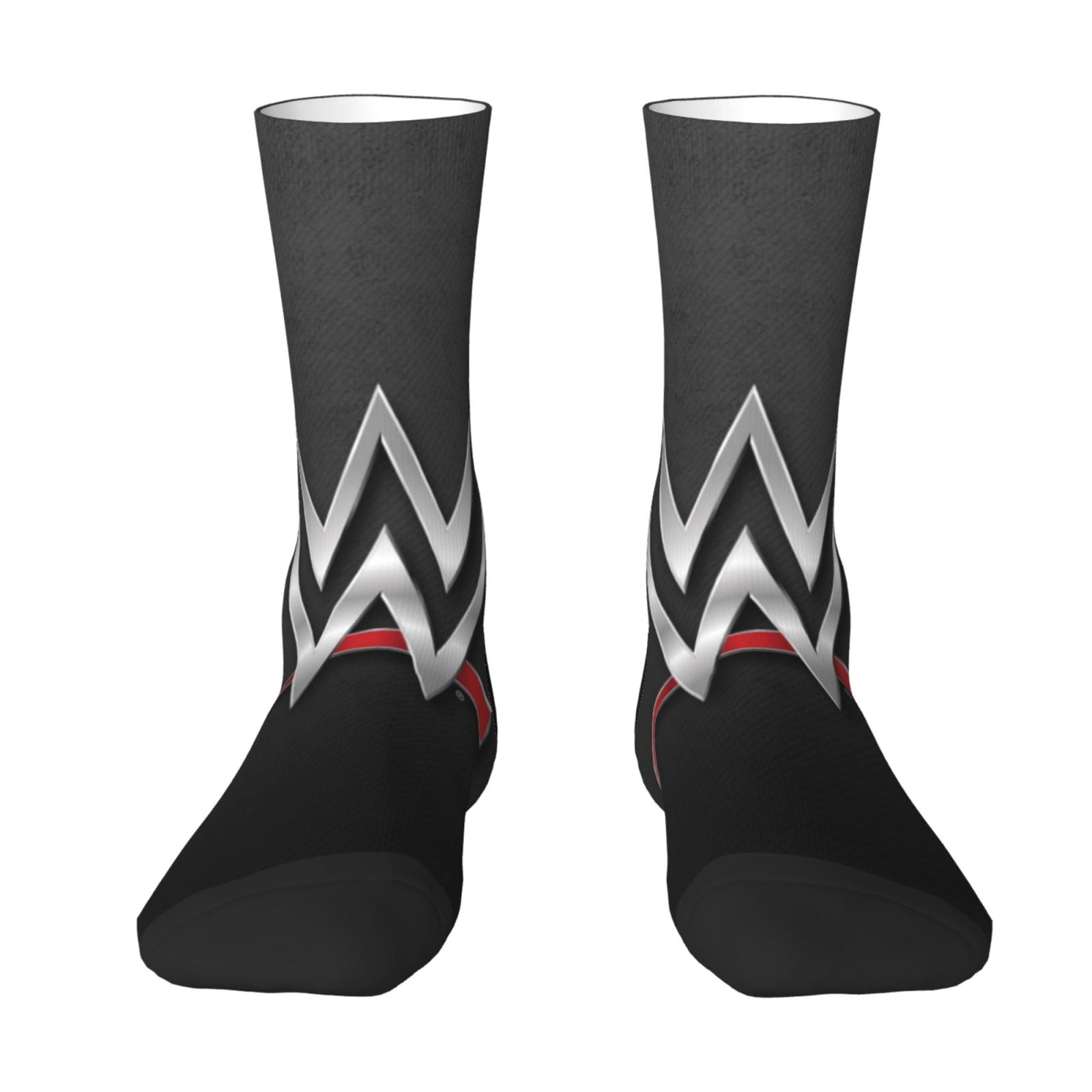 WWE Socks Crew Socks Funny Novelty Long Socks Unisex Dress Socks For ...