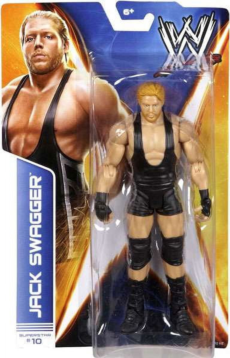 WWE Superstar #10 Jack Swagger Mattel Wrestling Action Figure - Walmart.com