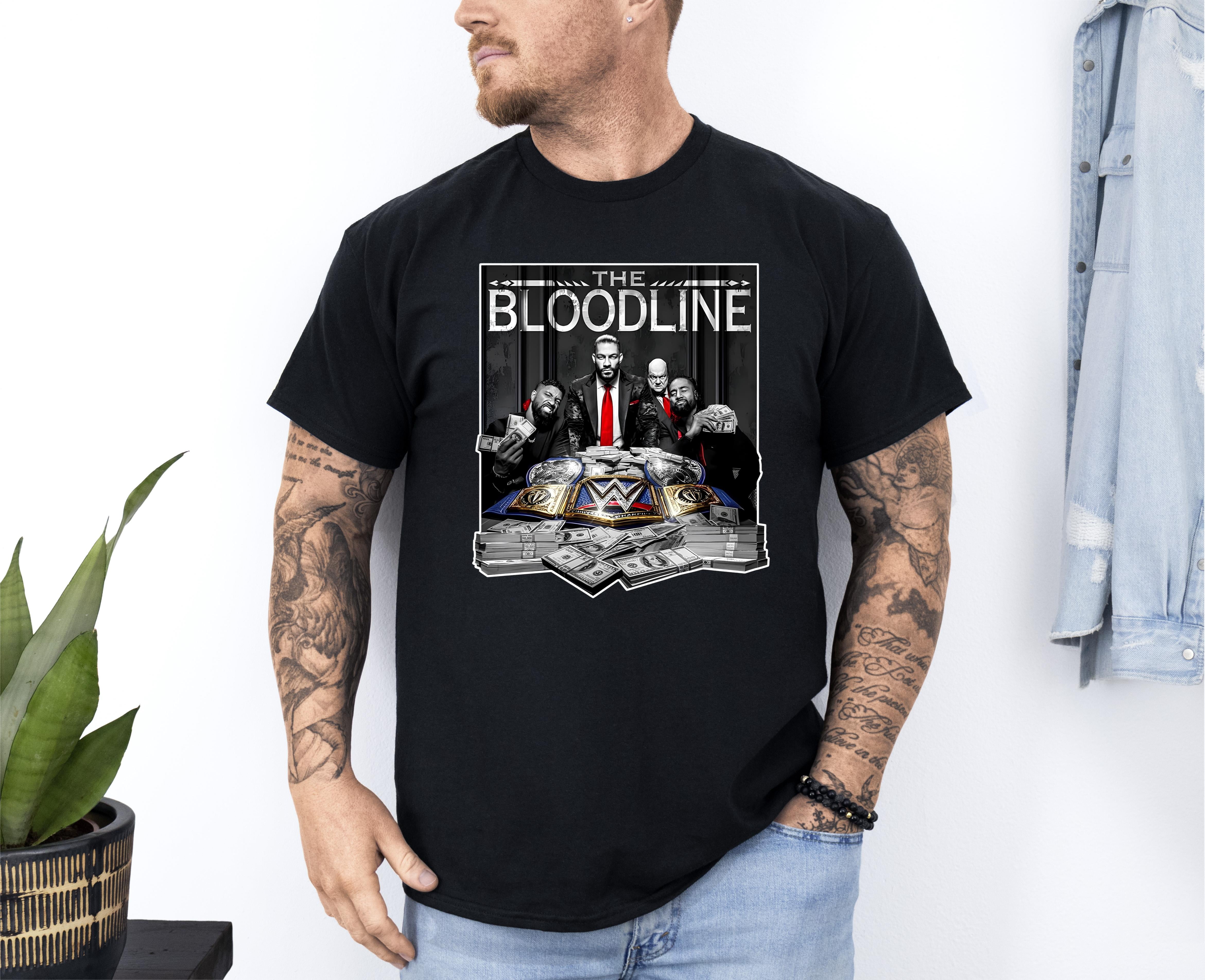 WWE Superstar Roman Reigns Bloodline Inspired T-Shirt - Walmart.com