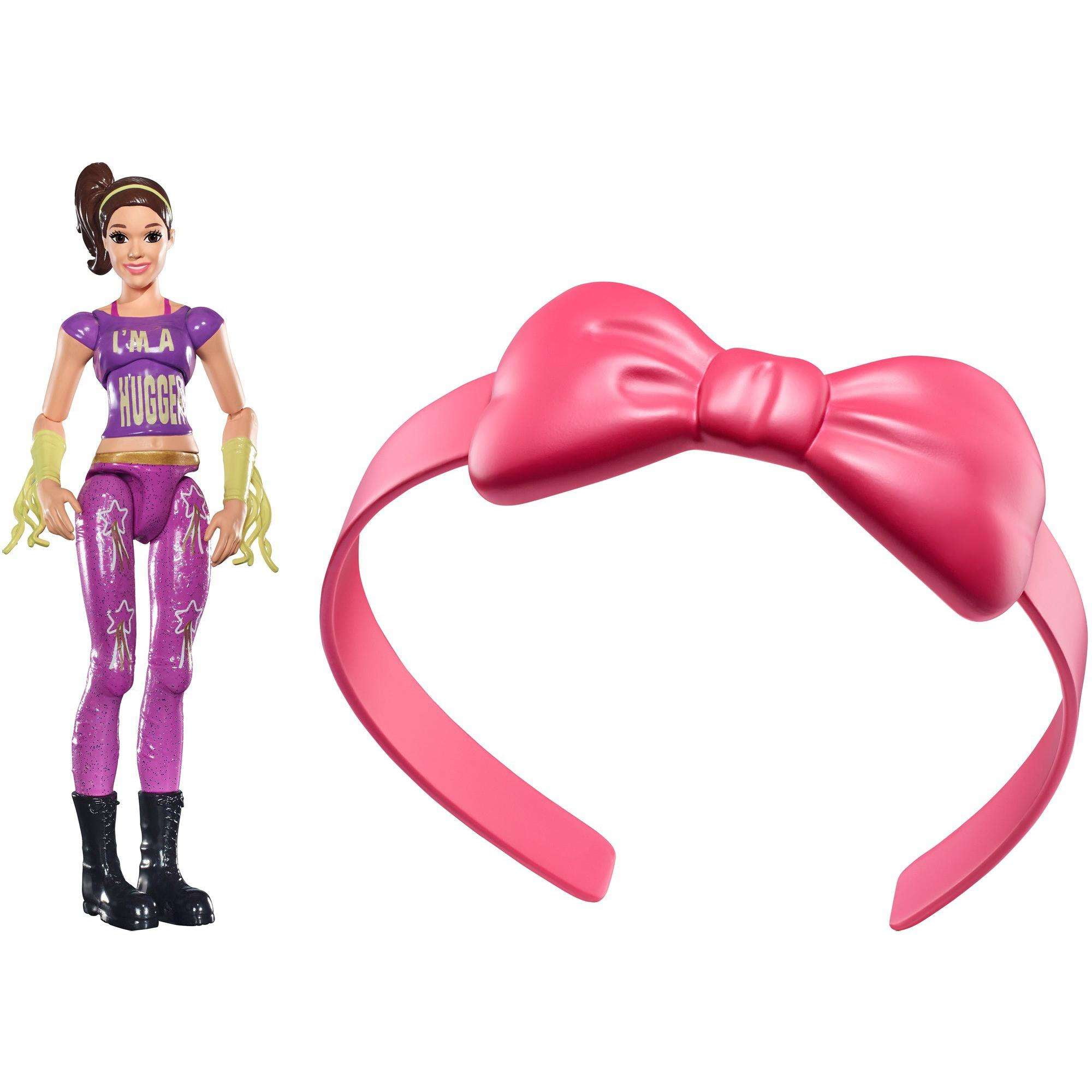 WWE Superstars Bayley Pack: 6-inch Action Figure & Fan Accessory ...
