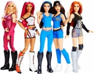 WWE Superstars Fashion Dolls Collection 5 Pack Lady Wrestler Action ...