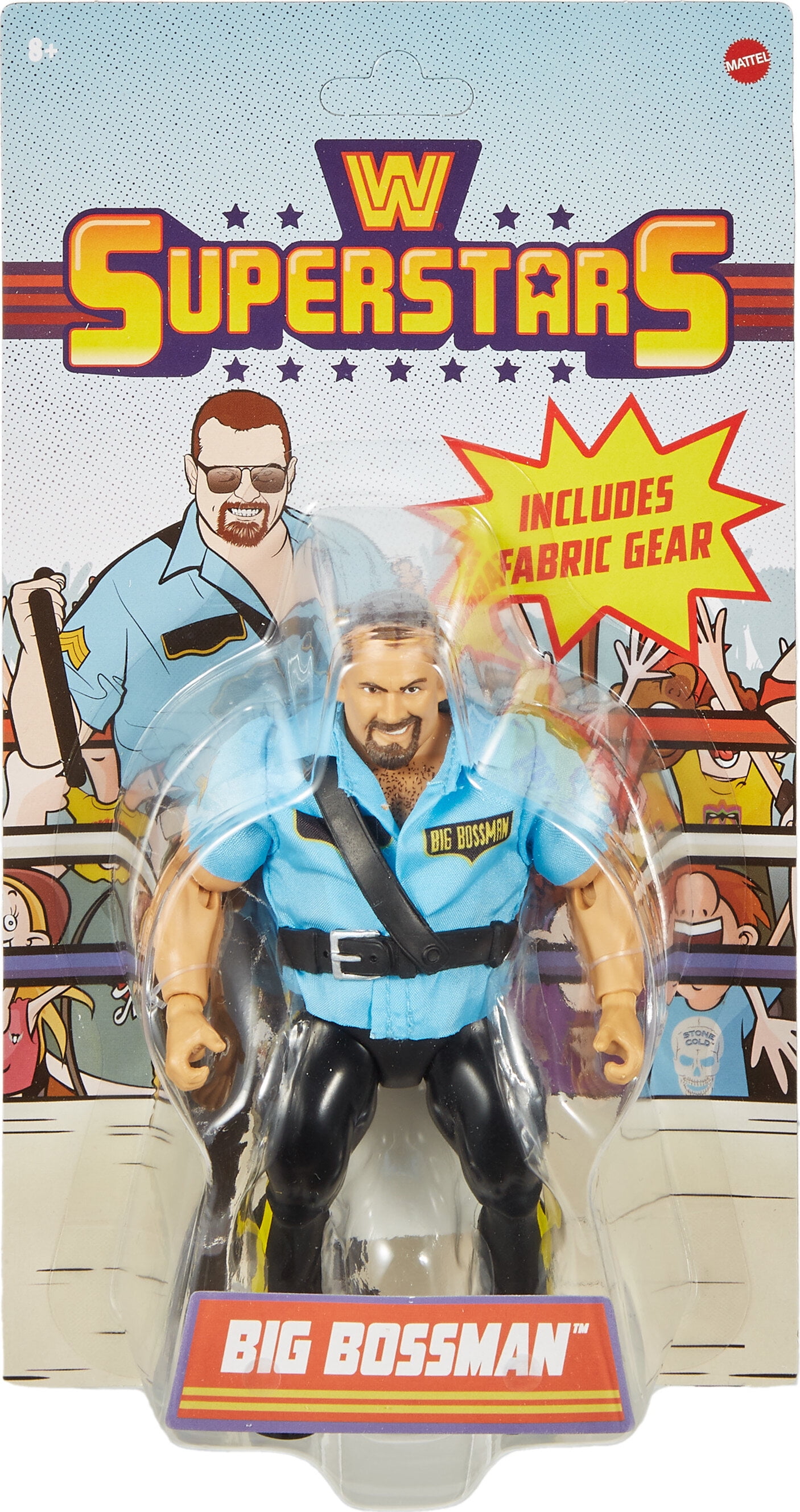 WWE Suprestars Big Bossman Action Figure - Walmart.com