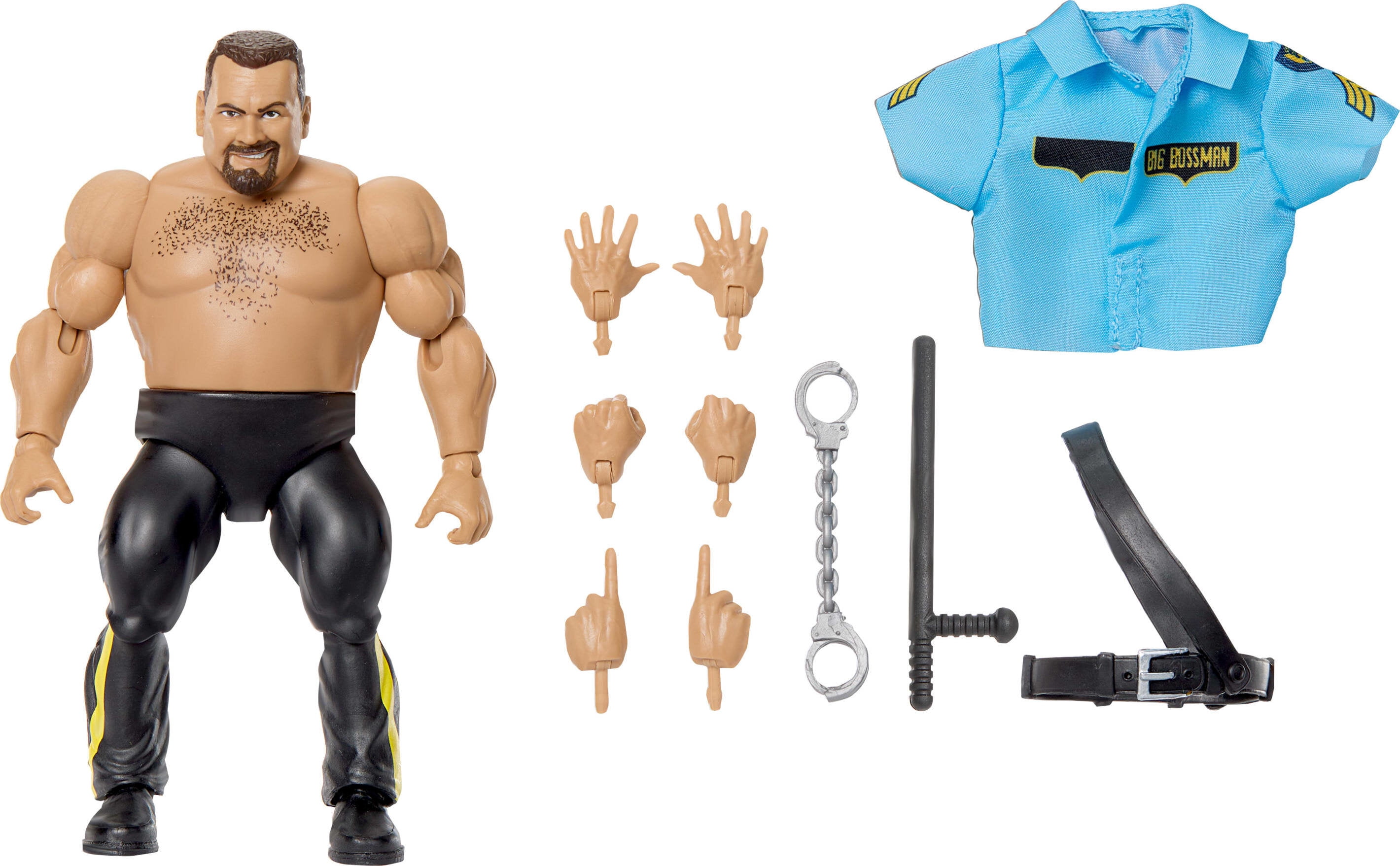 WWE Suprestars Big Bossman Action Figure - Walmart.com