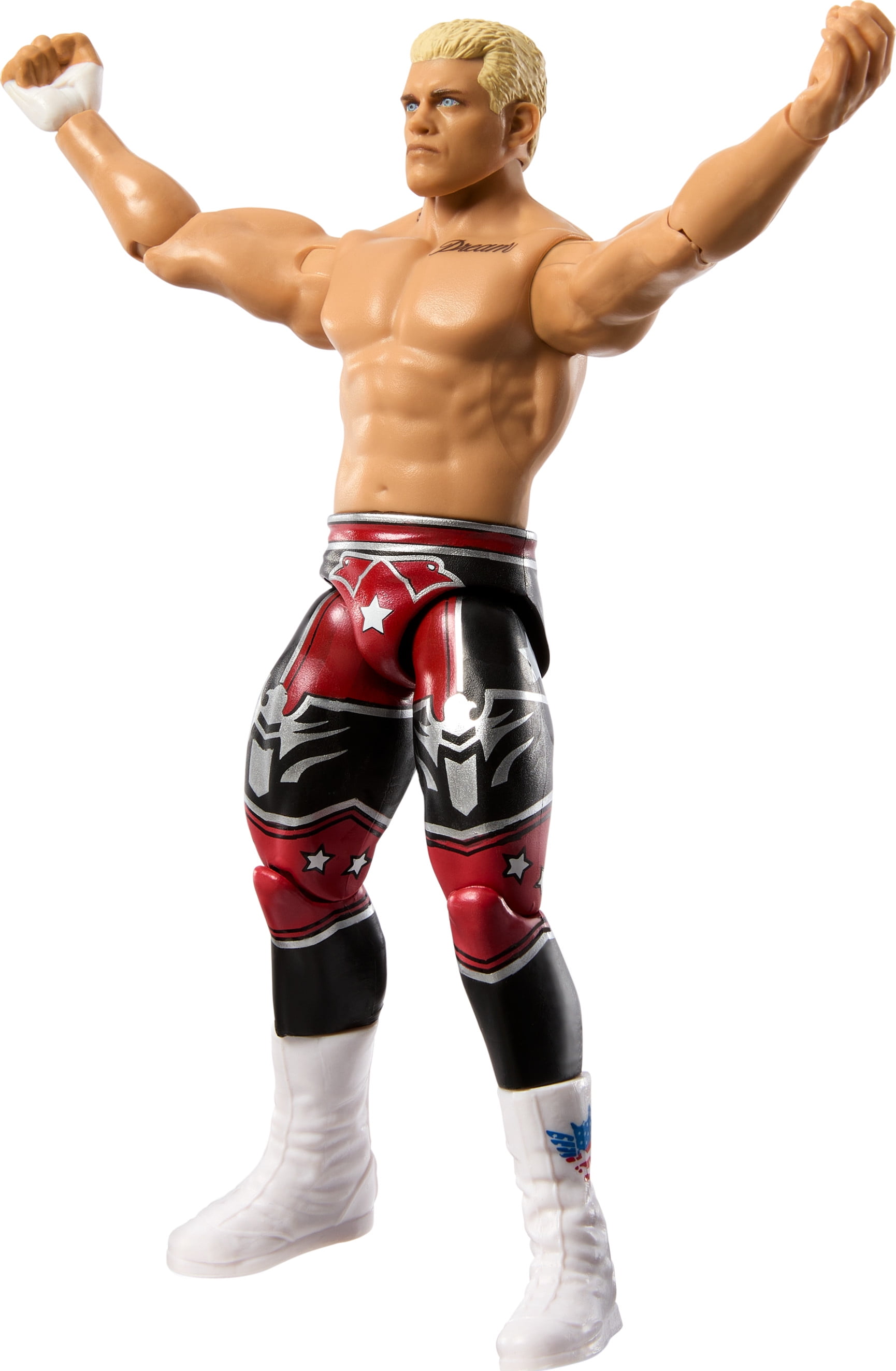 WWE “The American Nightmare” Cody Rhodes Action Figure, 6-inch ...