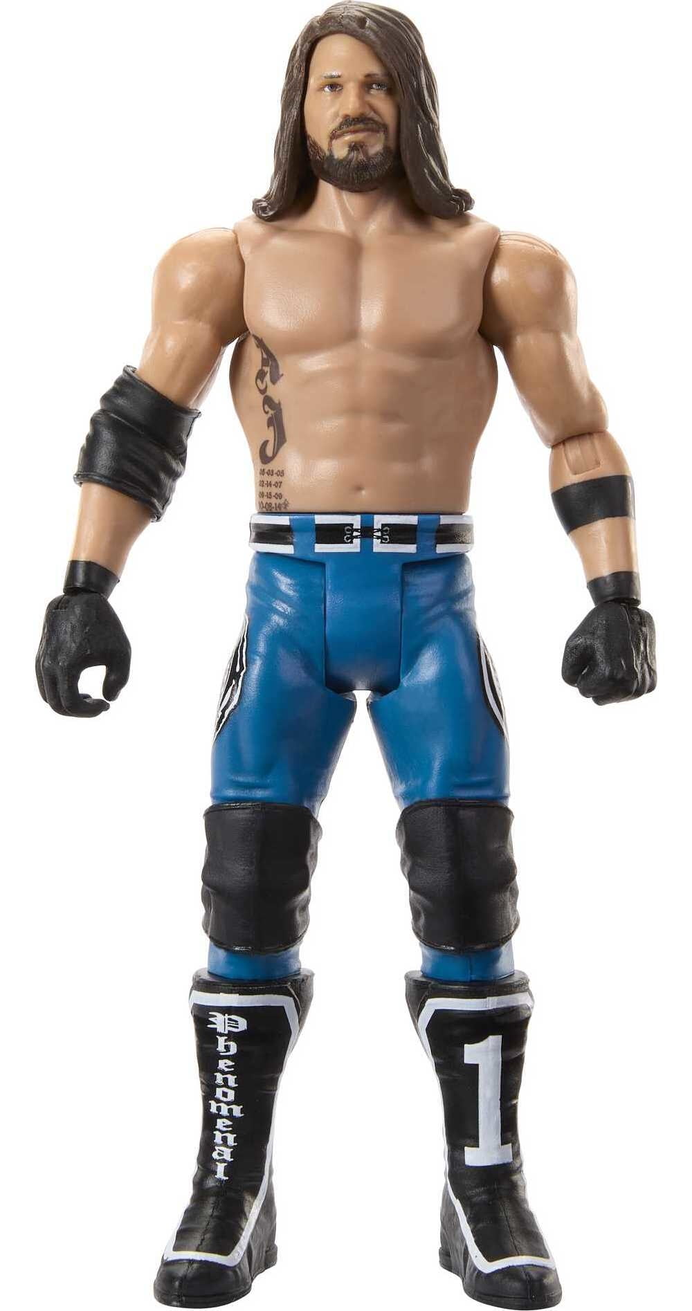 WWE Top Picks AJ Styles Action Figure, Posable Collectible with Life ...