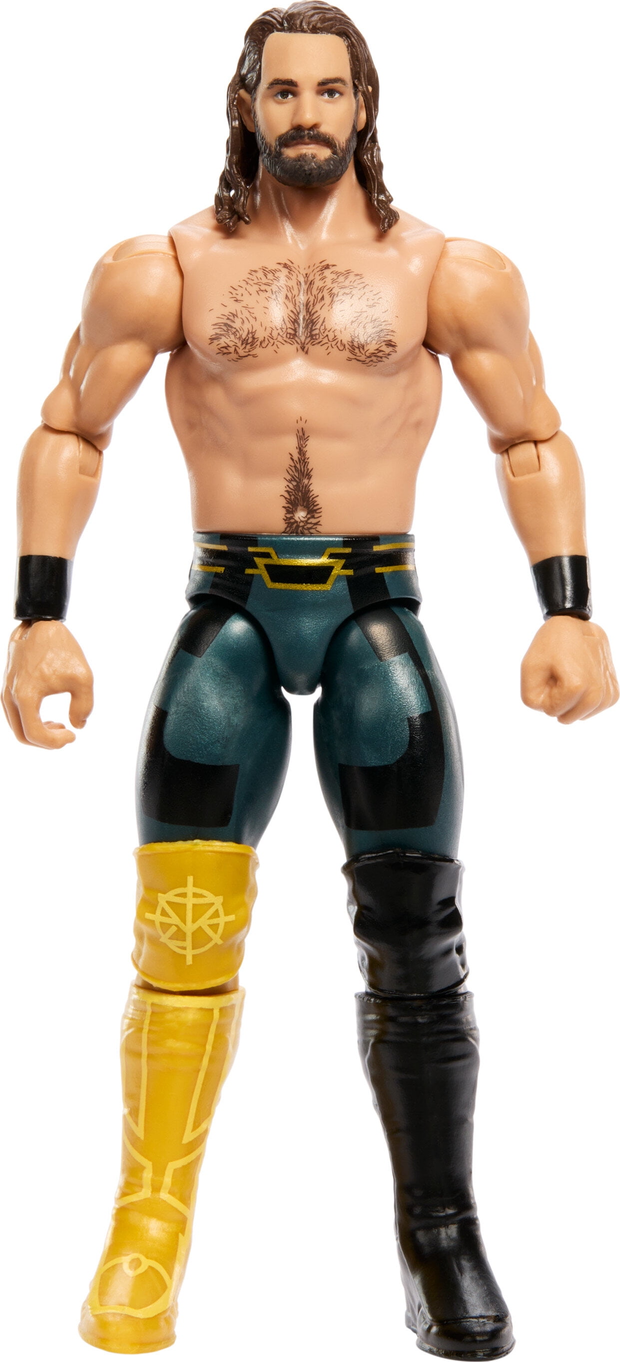 WWE Top Picks Seth Rollins Action Figure, 6-inch Collectible Superstar with Articulation & Life ...